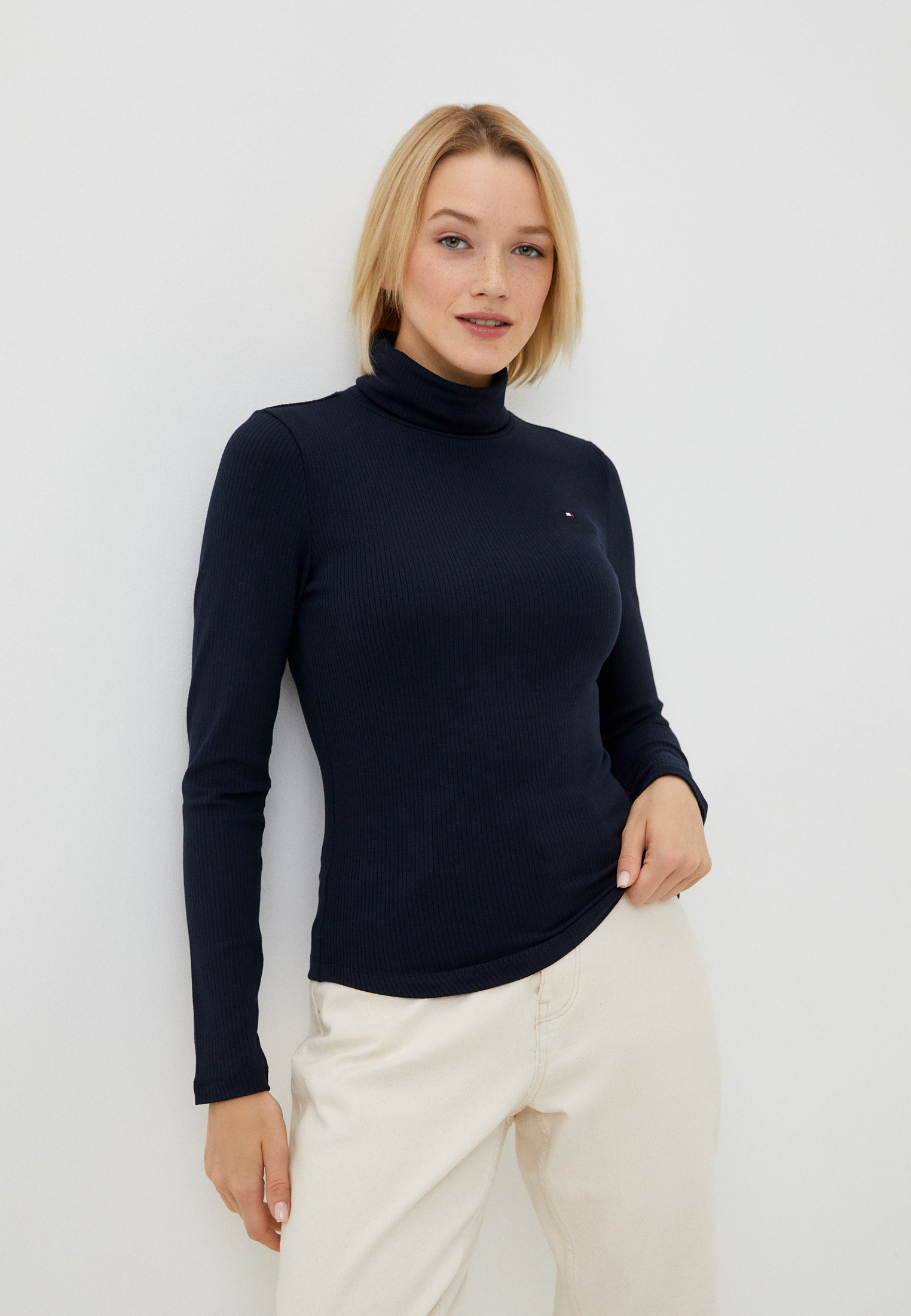 Водолазка Tommy Hilfiger, цвет: синий, RTLACW162401 — купить в интернет ...