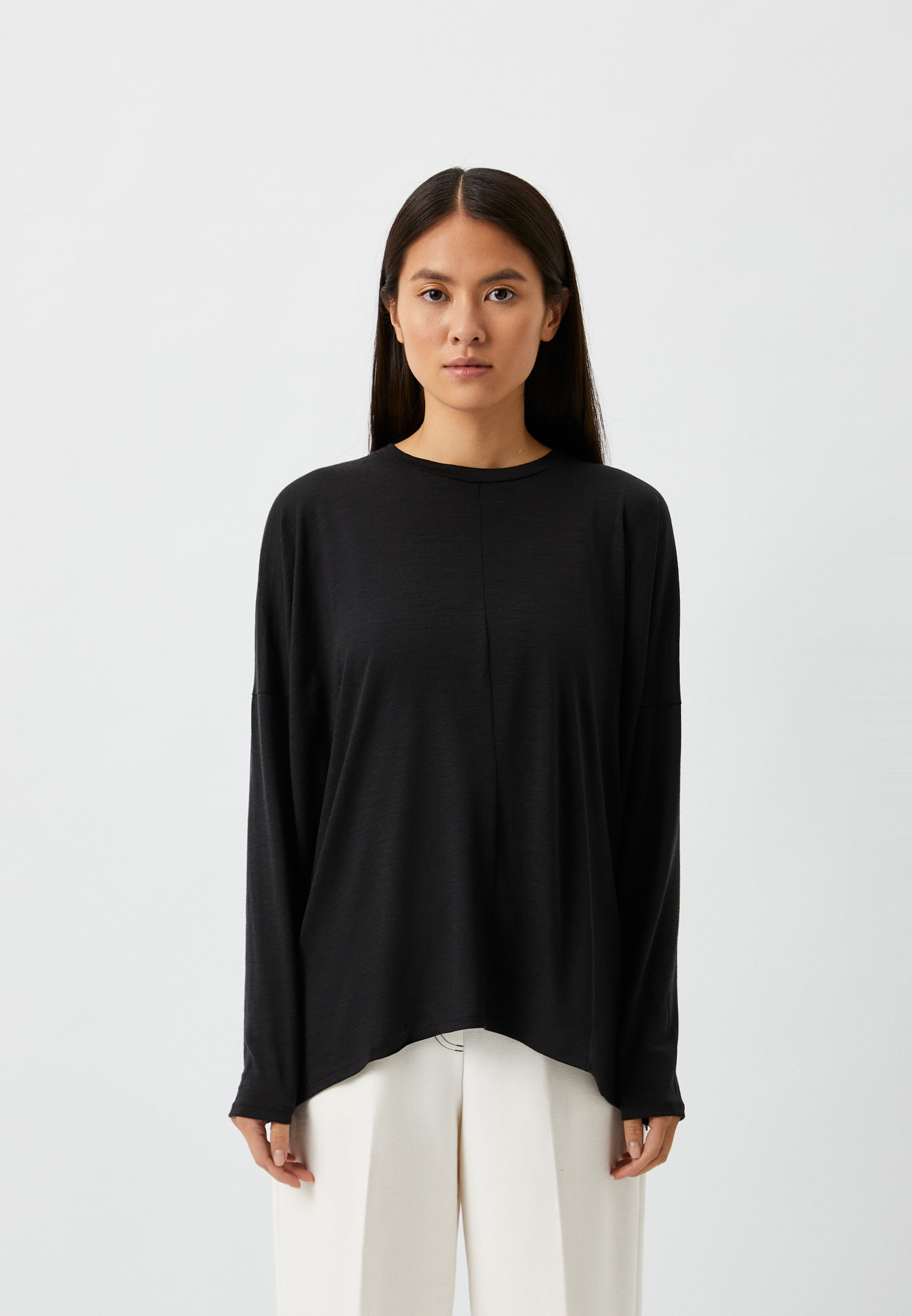 Лонгслив Max Mara Leisure PERE, цвет: черный, RTLACW714701 — купить в ...