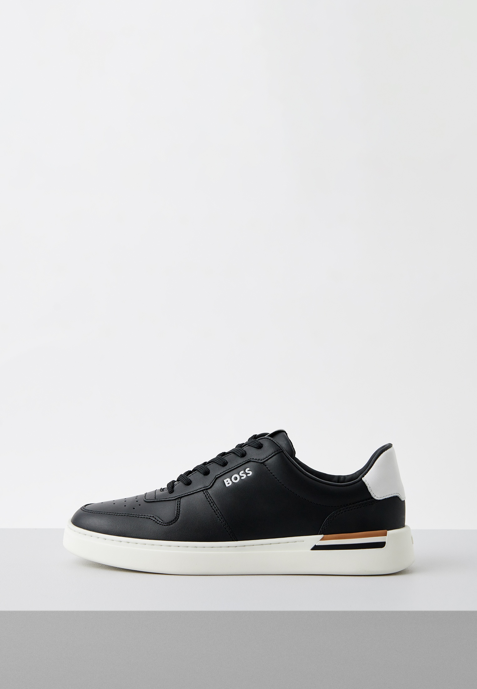 Кеды Boss, цвет: черный, RTLADO902201 — купить в интернет-магазине Lamoda