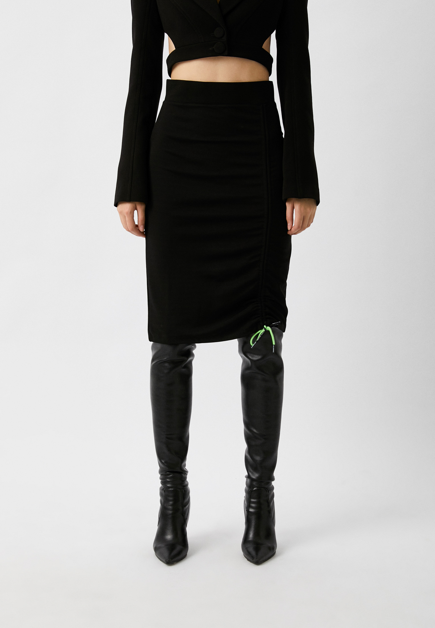 Юбка Karl Lagerfeld, цвет: черный, RTLACW923101 — купить в интернет ...