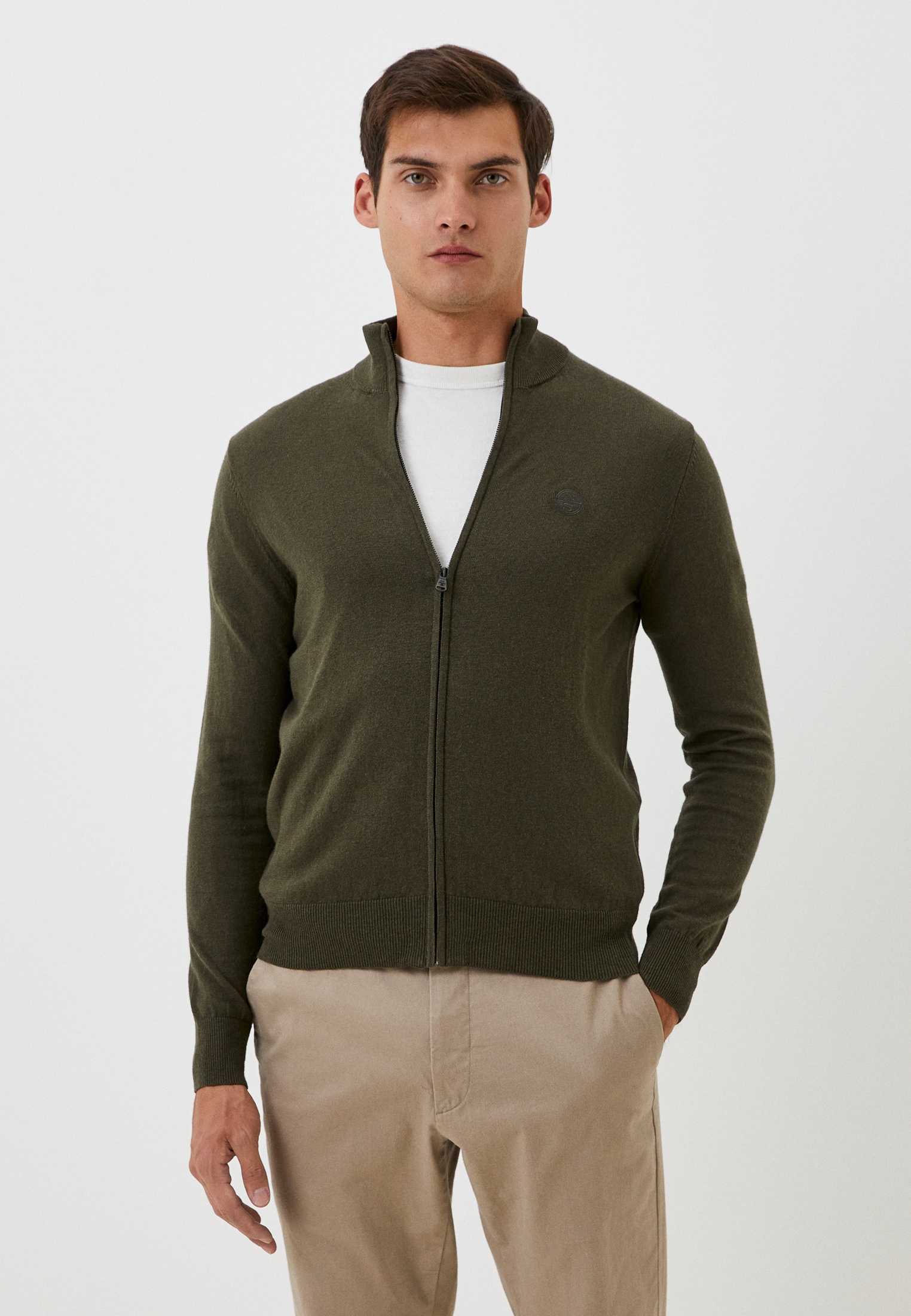 Кардиган North Sails, цвет: хаки, RTLACX041201 — купить в интернет ...