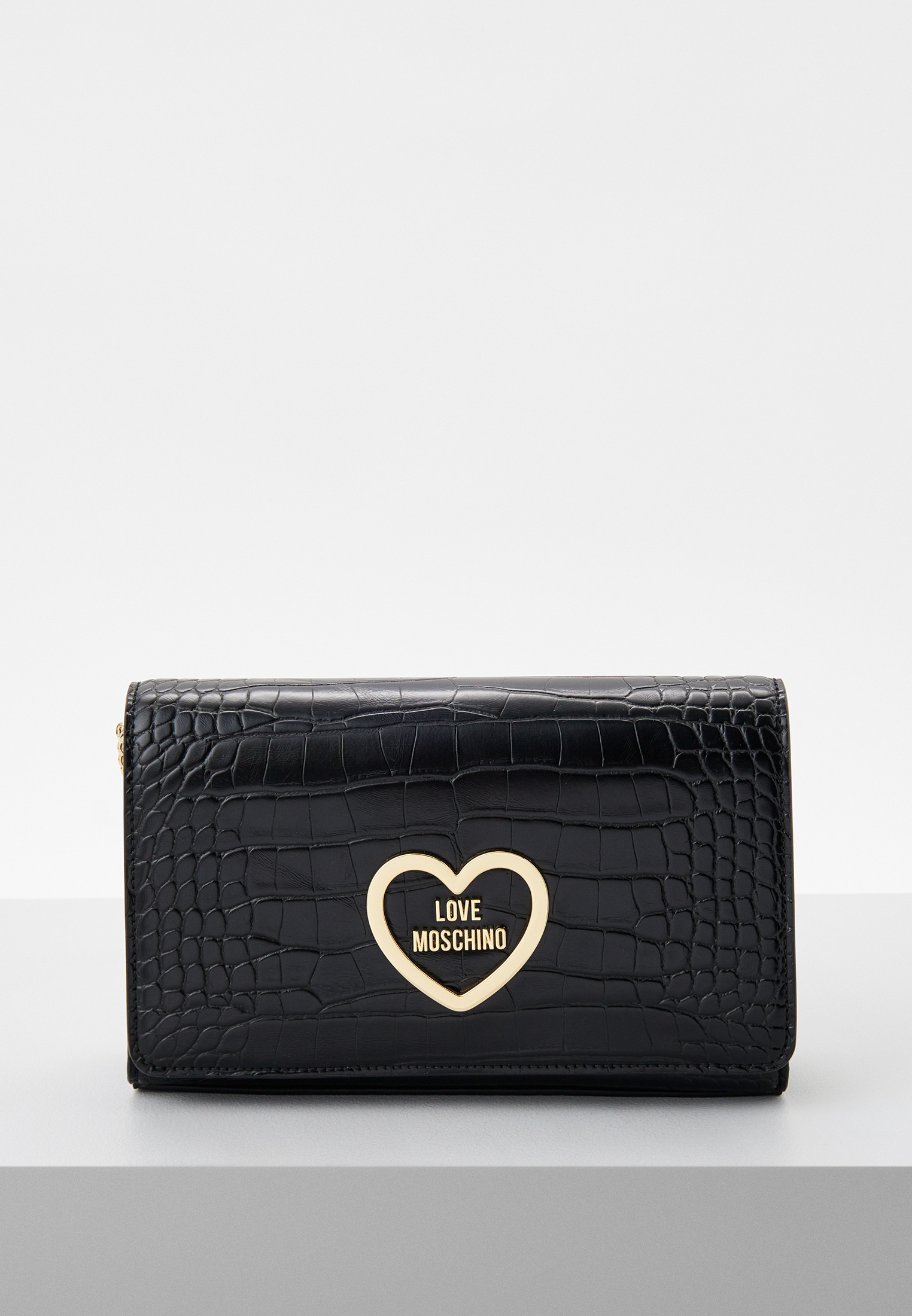Сумка Love Moschino, цвет: черный, RTLACX245401 — купить в интернет ...