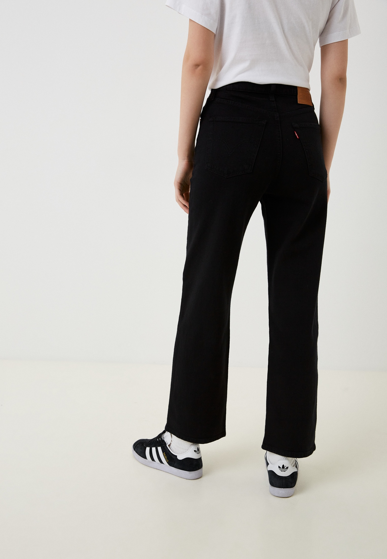 Levi's ribcage straight ankle black store