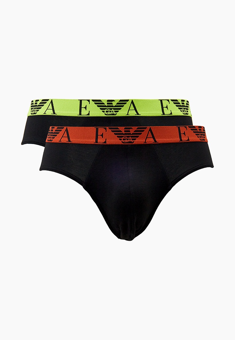 Трусы 2 шт. Emporio Armani, цвет: черный, RTLACX387001 — купить в ...