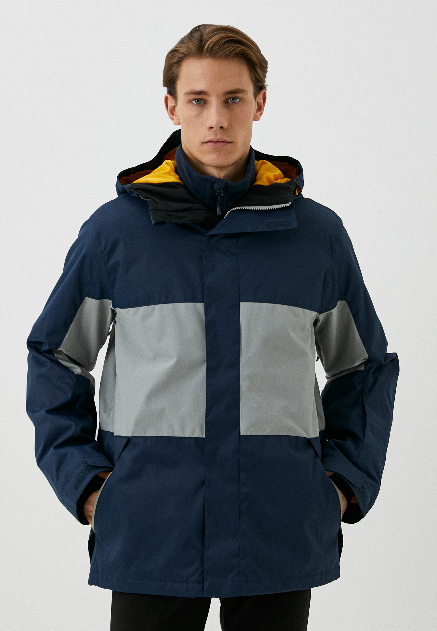 Куртка сноубордическая DC Shoes DEFY M SNJT BTK0, цвет: синий ...