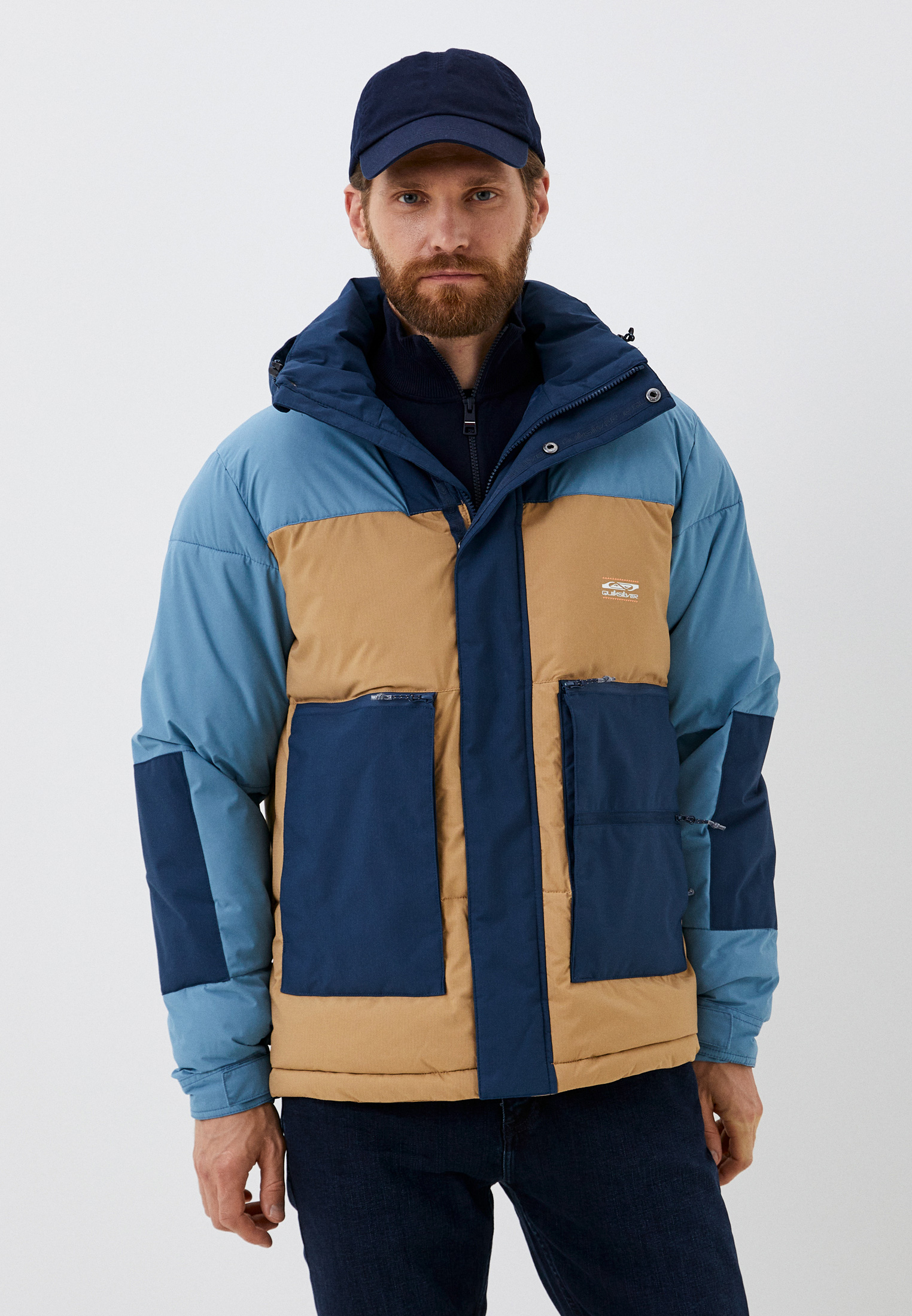 Куртка утепленная Quiksilver NOMAD JK OTLR BLM0, цвет: мультиколор ...