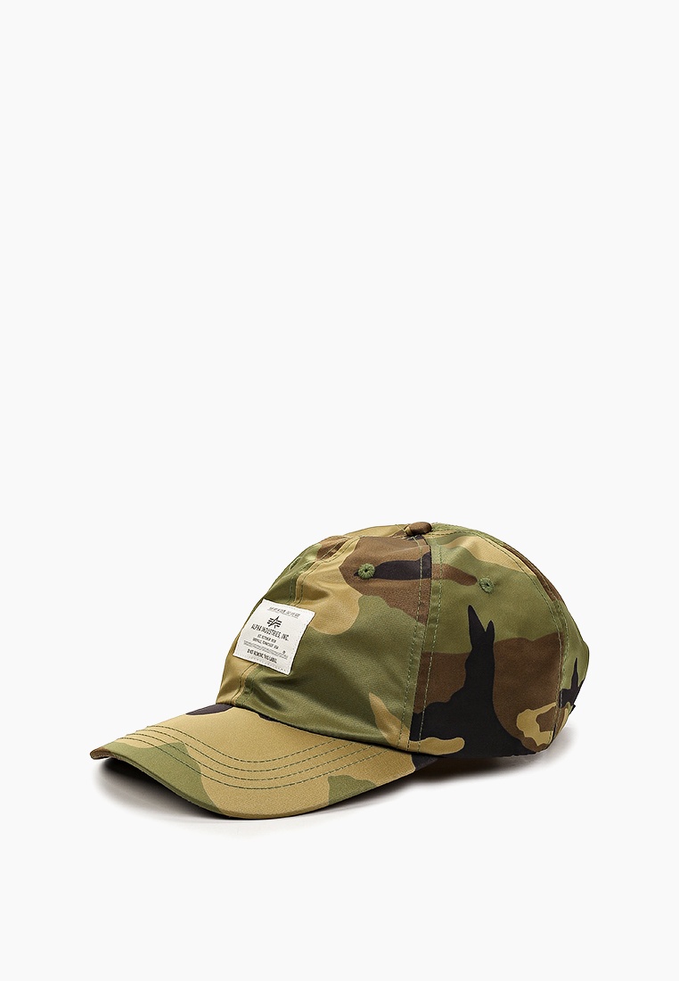 Бейсболка Alpha Industries ALPHA NYLON CAP, цвет: хаки, RTLACX708101 ...