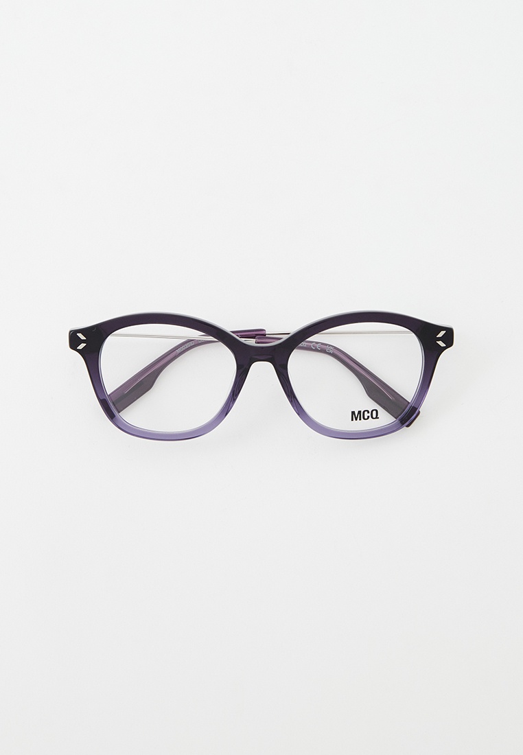Оправа McQ Alexander McQueen MQ0391O 004, цвет: фиолетовый ...