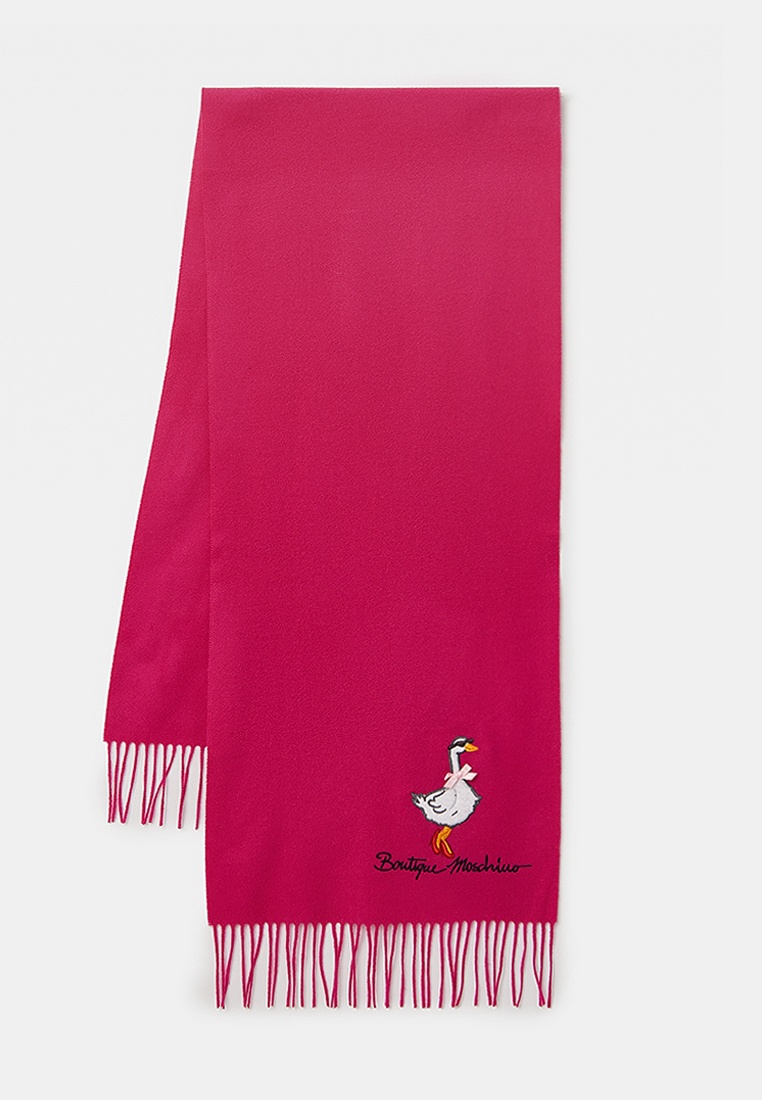 Шарф Boutique Moschino, цвет: фуксия, RTLACY021201 — купить в интернет ...