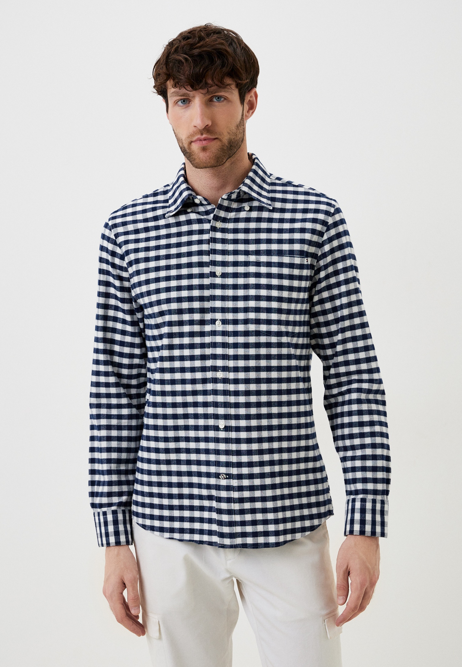 Рубашка Tommy Hilfiger OXFORD, цвет: синий, RTLACY427001 — купить в ...