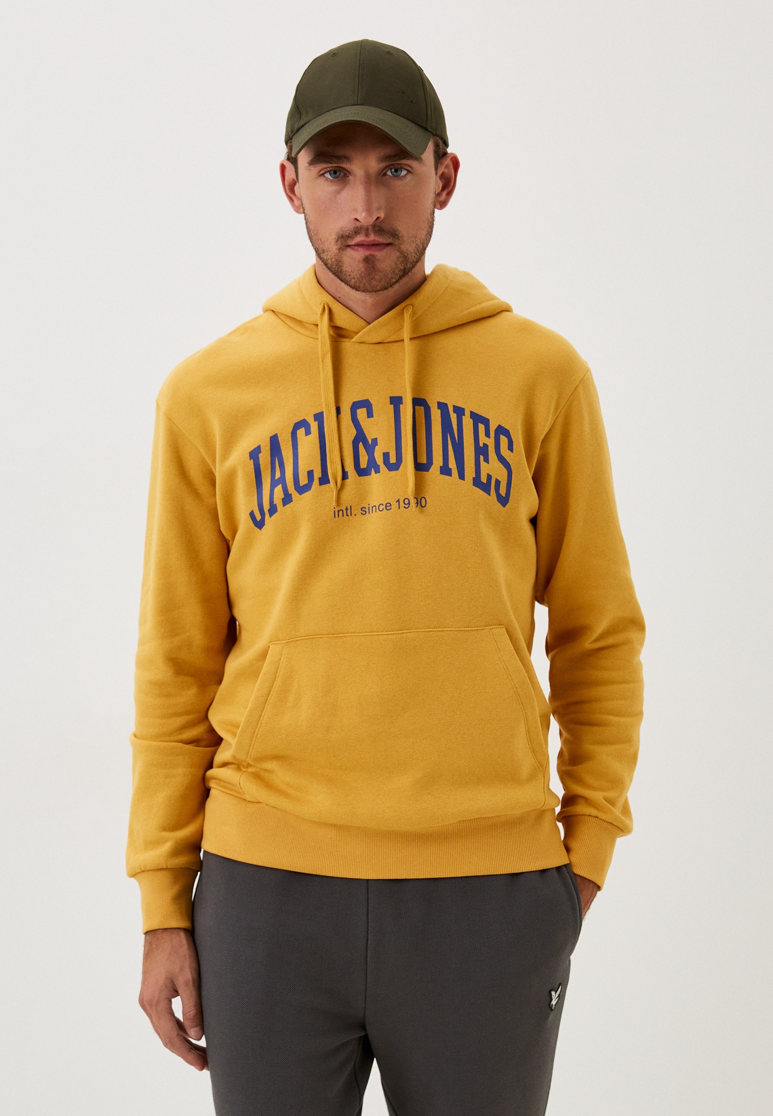 Худи Jack & Jones, цвет: желтый, RTLACY525101 — купить в интернет ...