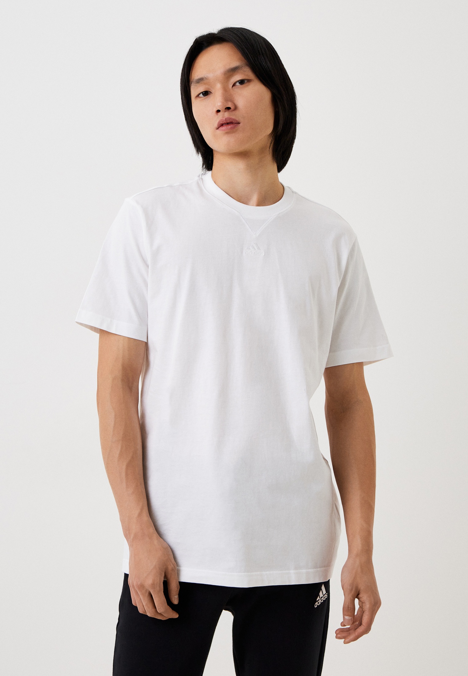 Футболка adidas M ALL SZN T, цвет: белый, RTLACY678901 — купить в ...