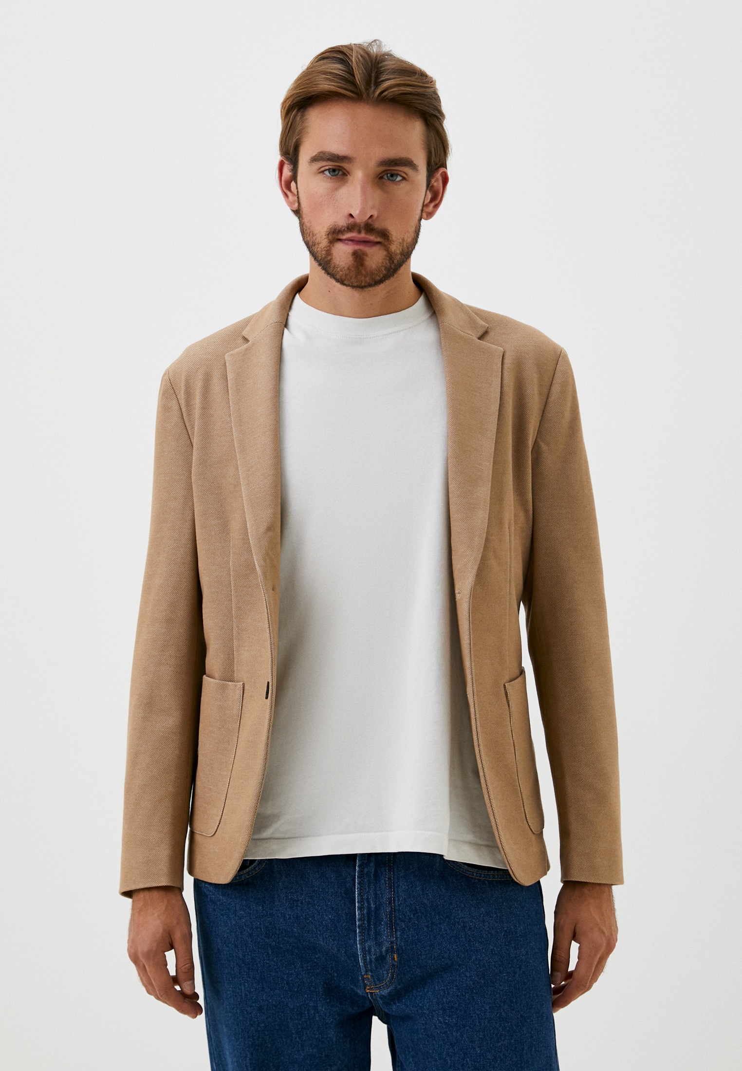 Пиджак United Colors of Benetton, цвет: бежевый, RTLACZ159801 — купить ...