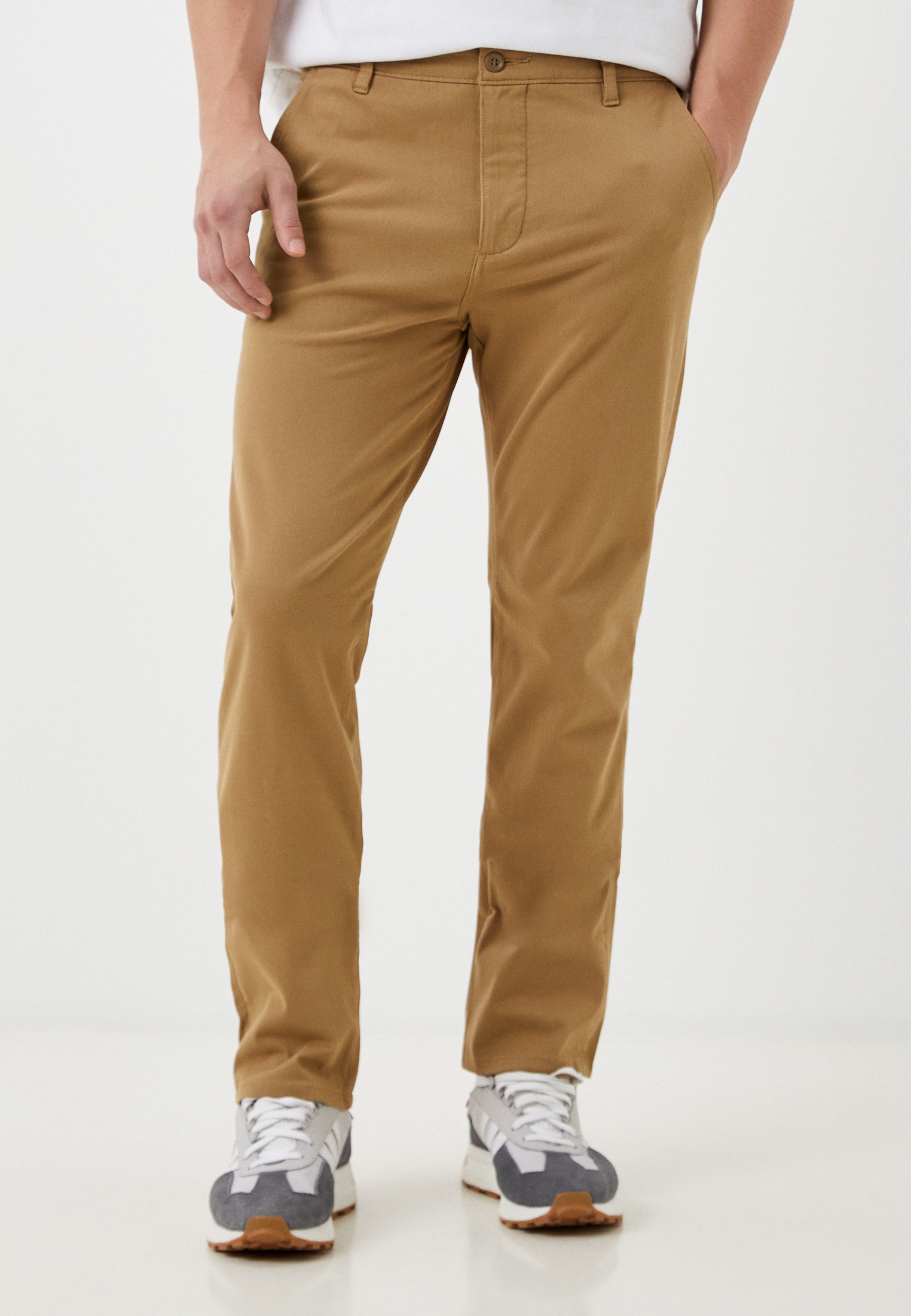 Брюки Dockers Supreme Slim, цвет: бежевый, RTLACZ716101 — купить в ...