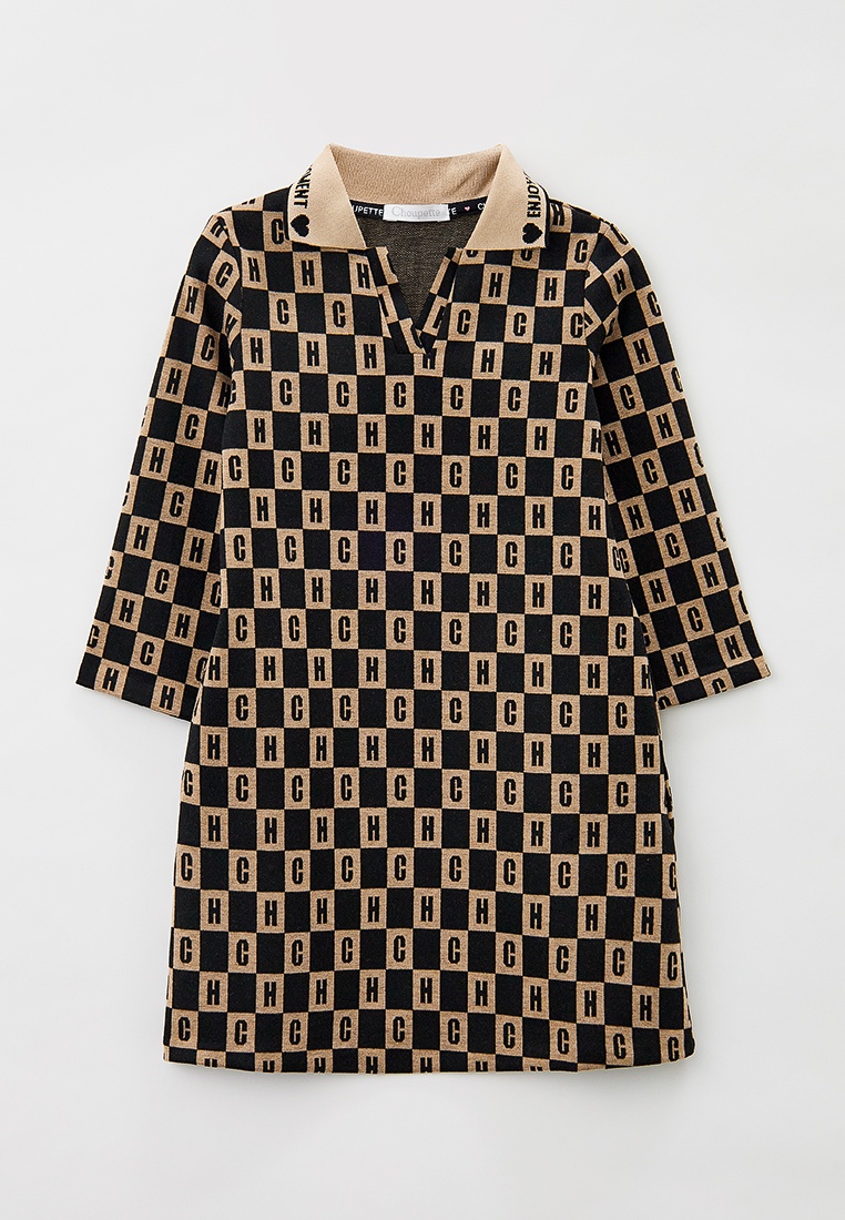 Платье Choupette, цвет: коричневый, RTLACZ808901 — купить в интернет ...