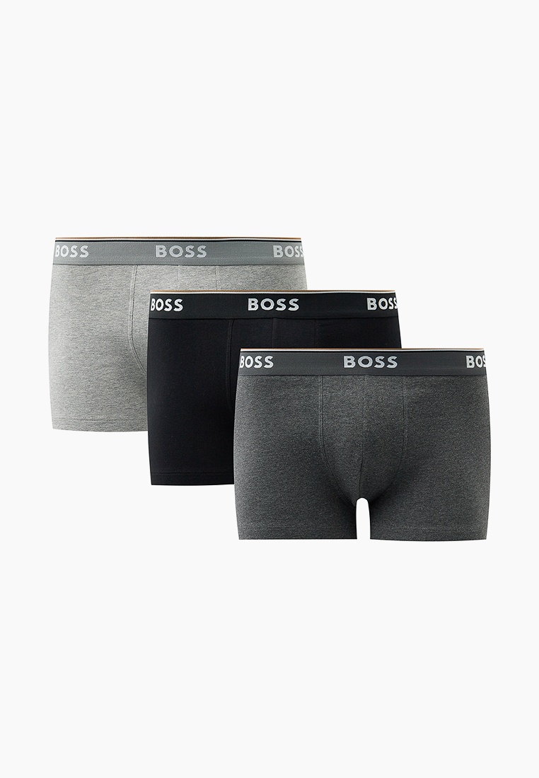 Трусы 3 шт. Boss Trunk 3P Power, цвет: серый, RTLACZ860602 — купить в ...