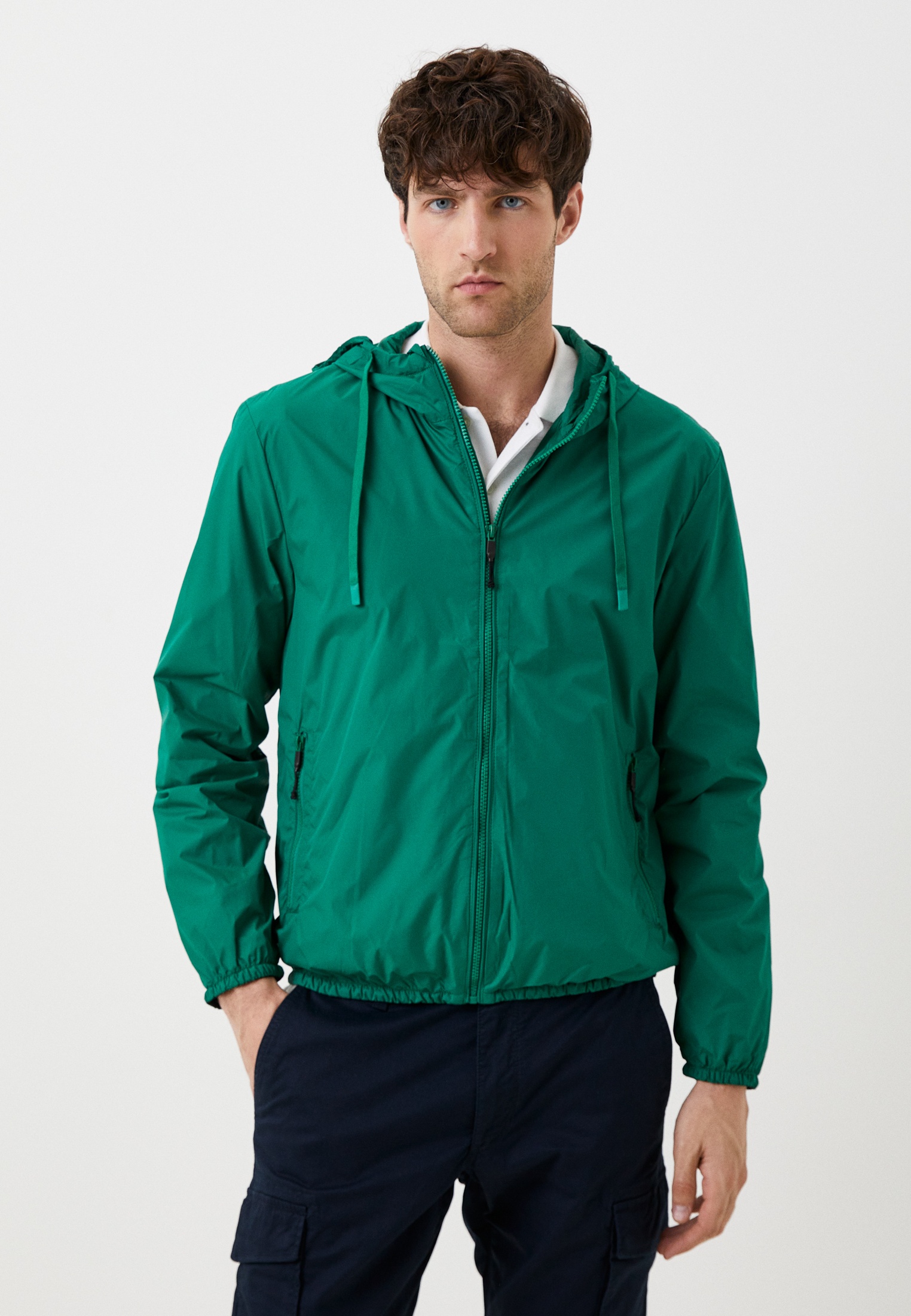 Ветровка United Colors of Benetton, цвет: зеленый, RTLACZ905301 ...