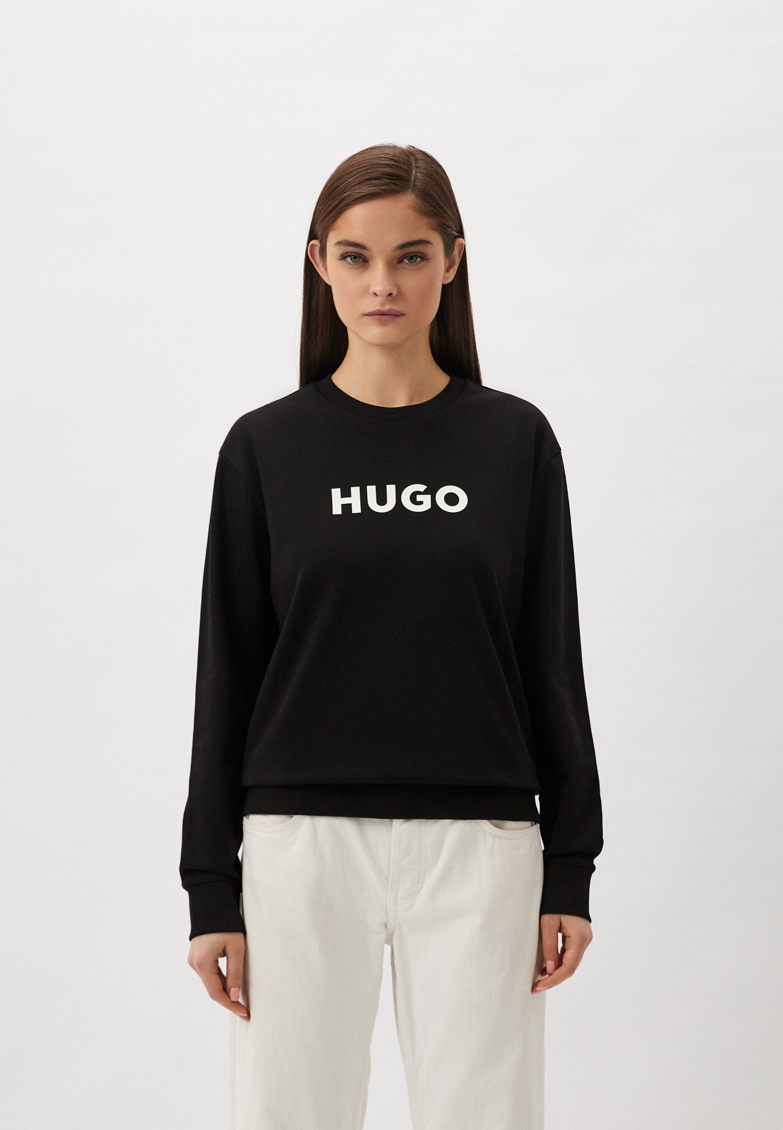 Свитшот Hugo The HUGO Sweater, цвет: черный, RTLACZ974501 — купить в ...