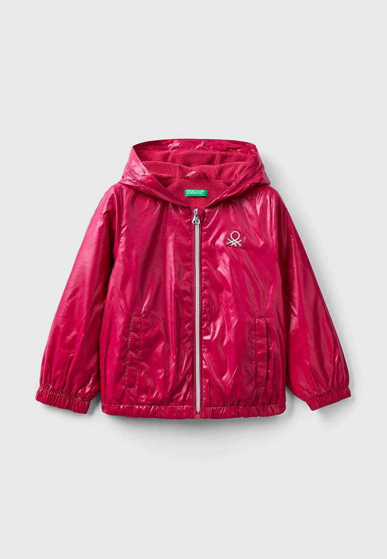 Ветровка United Colors of Benetton, цвет: розовый, RTLADA028901 ...
