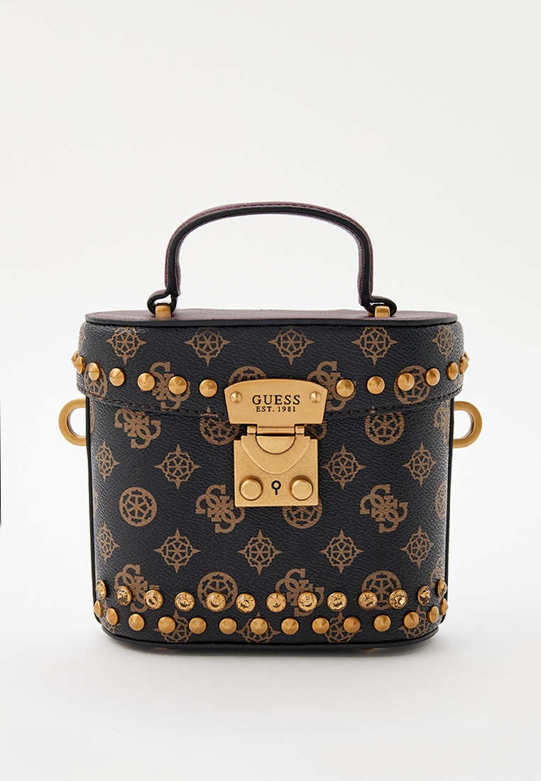 Сумка Guess, цвет: черный, RTLADA327901 — купить в интернет-магазине Lamoda