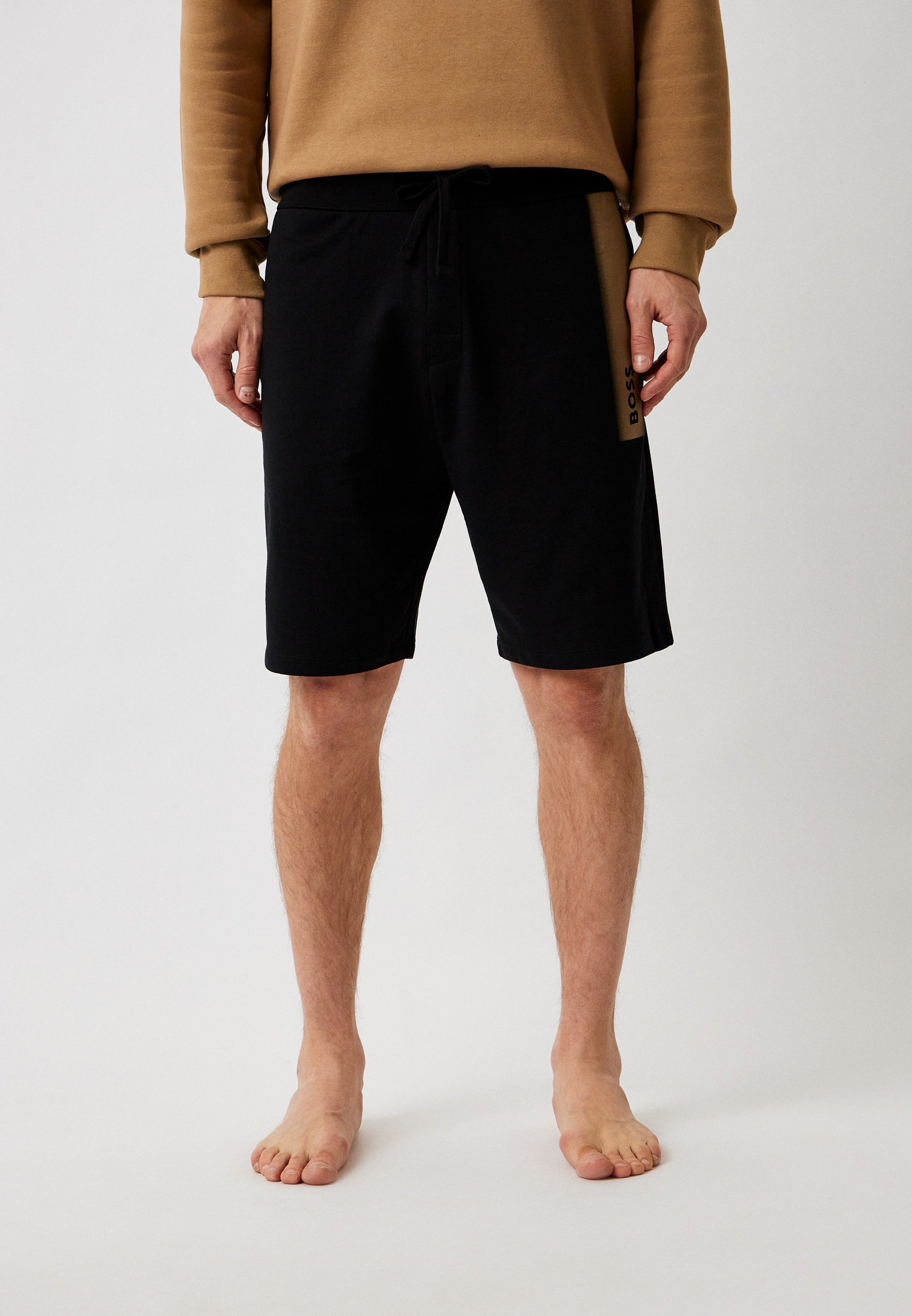 Шорты домашние Boss Authentic Shorts, цвет: черный, RTLADA430701 ...