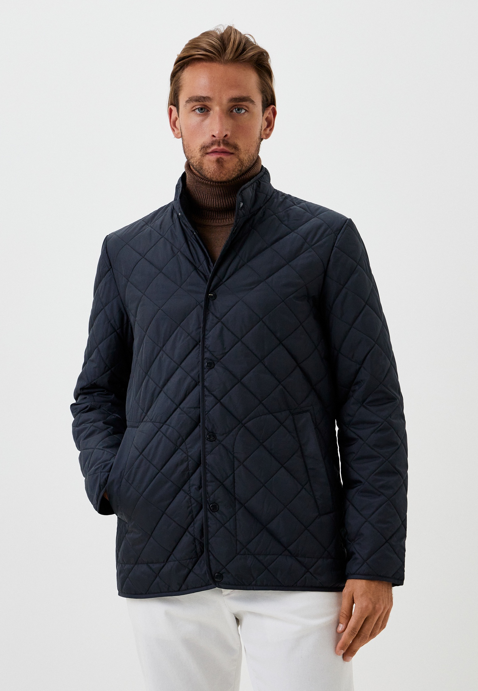 Куртка утепленная Geox, цвет: синий, RTLADA551701 — купить в интернет ...