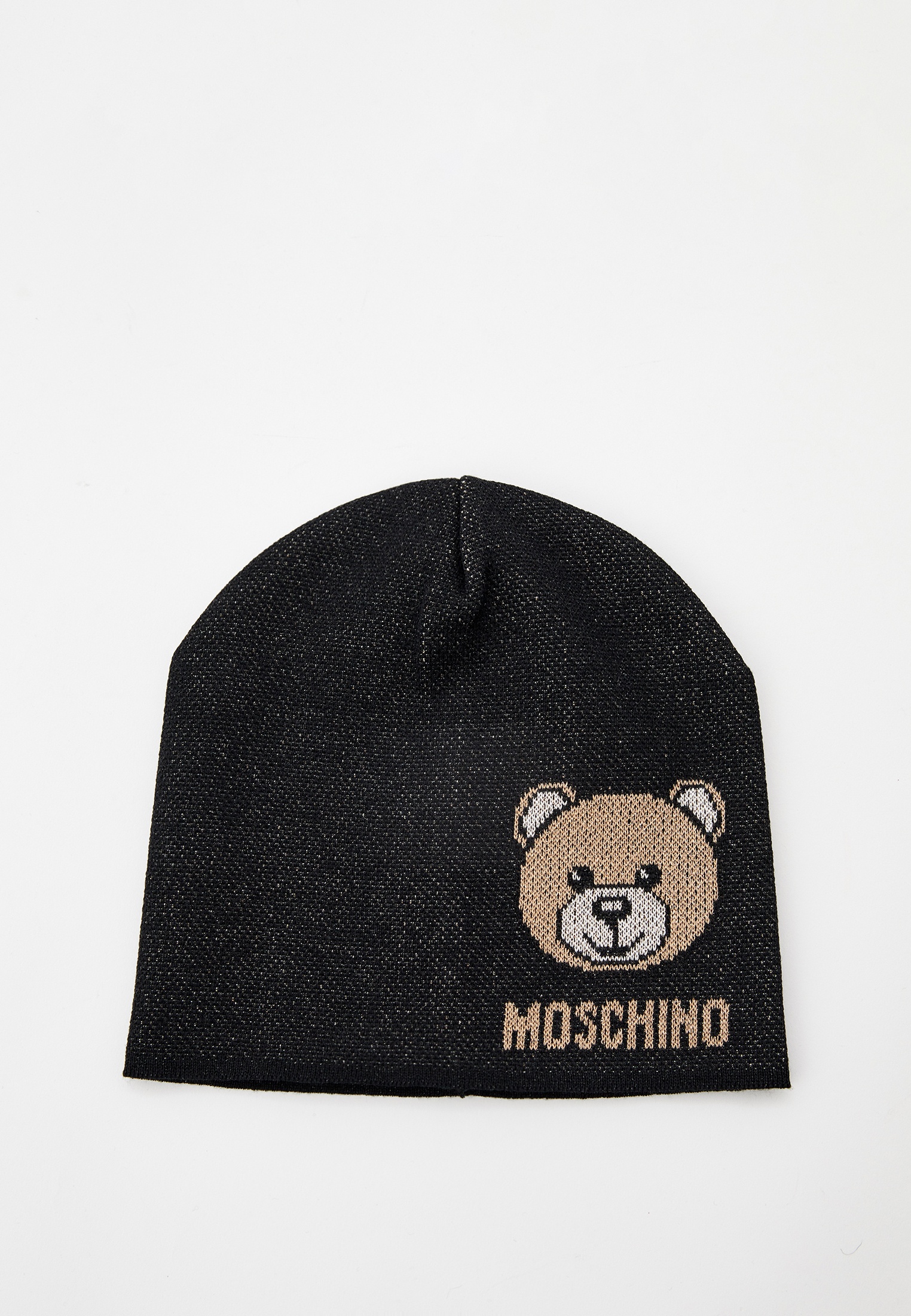 Шапка Moschino, цвет: черный, RTLADA692201 — купить в интернет-магазине ...