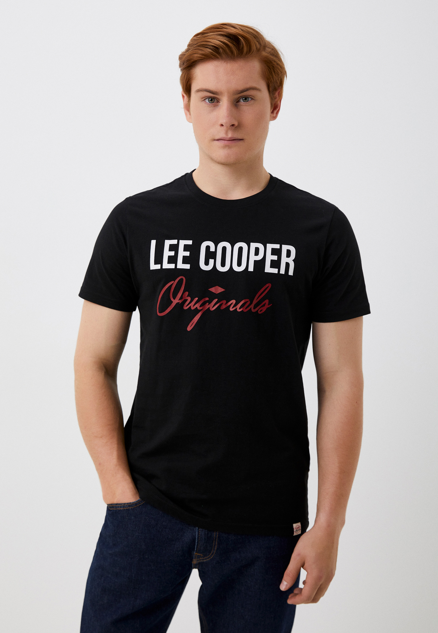 Футболка Lee Cooper, цвет: черный, RTLADA803101 — купить в интернет ...