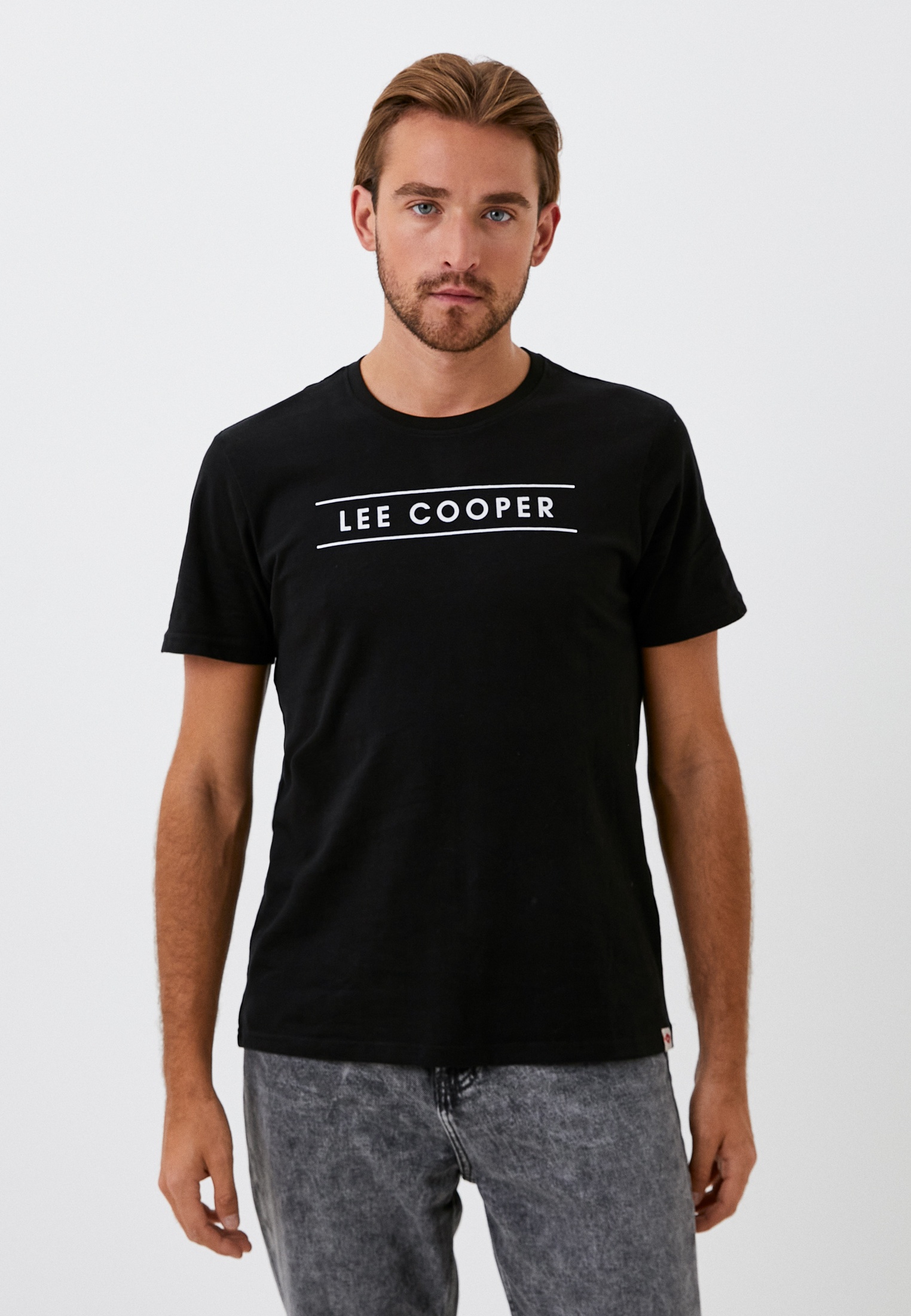 Футболка Lee Cooper, цвет: черный, RTLADA803301 — купить в интернет ...