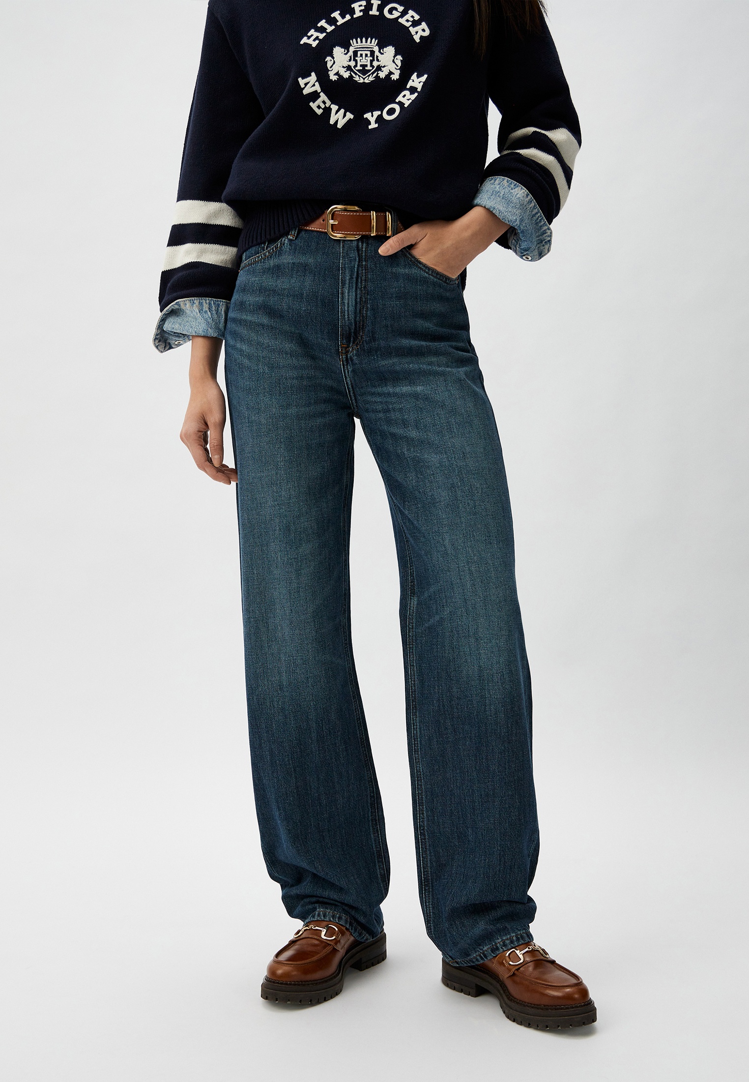 Джинсы Tommy Hilfiger RELAXED STRAIGHT, цвет: синий, RTLADA933901 ...