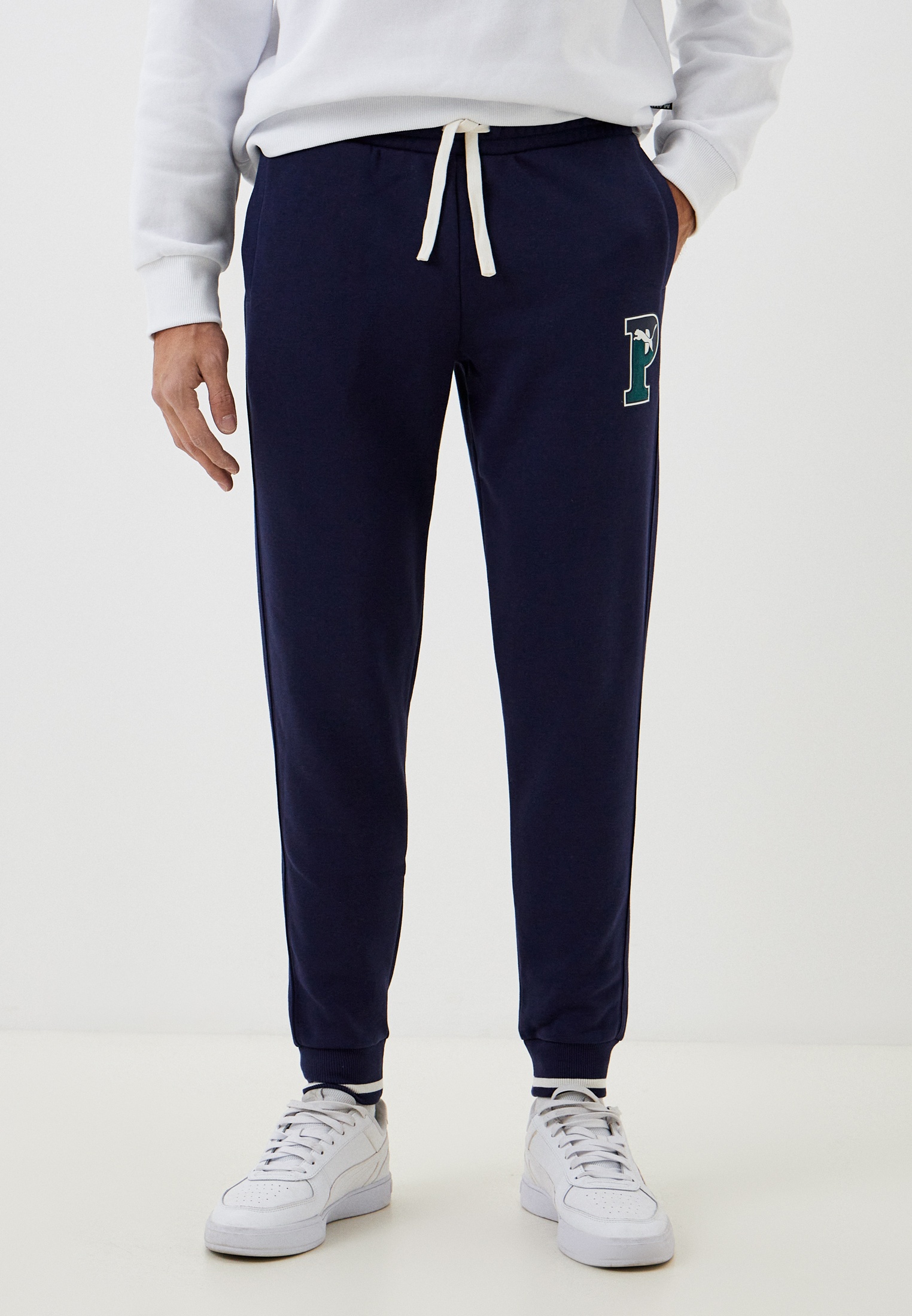 Брюки спортивные PUMA PUMA SQUAD Sweatpants FL cl PUMA Navy, цвет ...