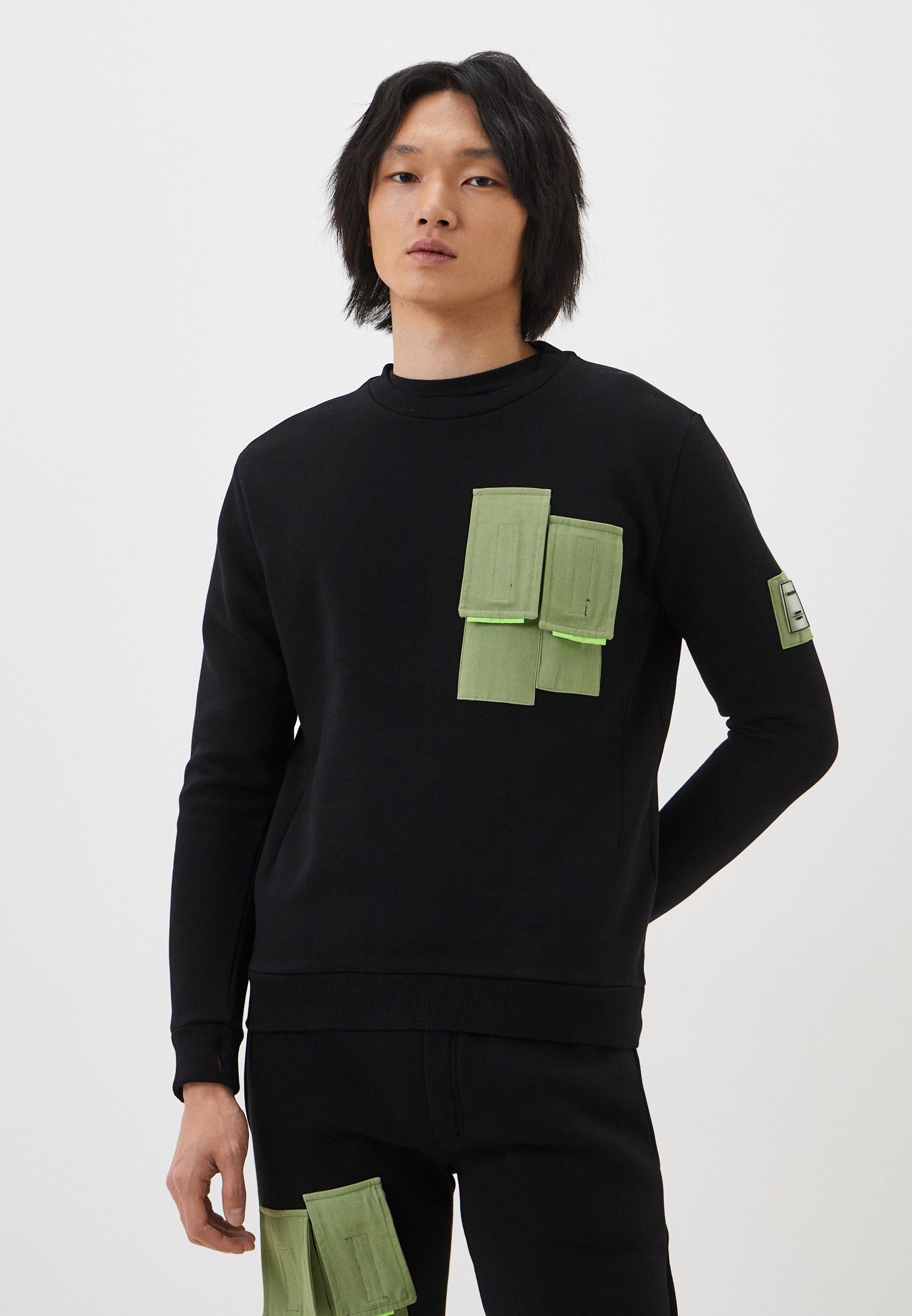 Свитшот Religion, цвет: черный, RTLADB558101 — купить в интернет ...