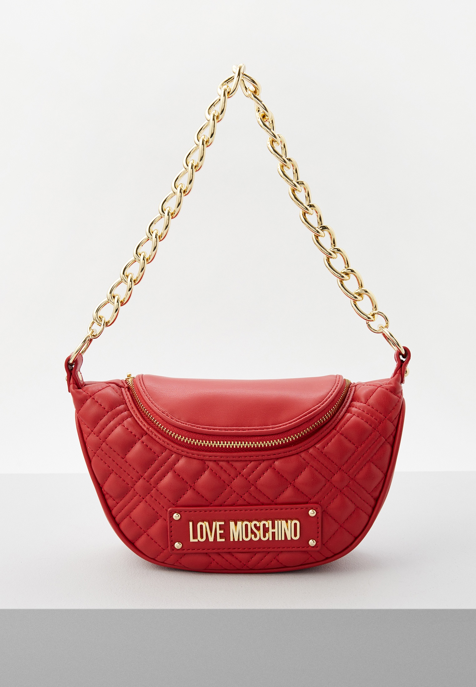 Сумка Love Moschino, цвет: красный, RTLADB849701 — купить в интернет ...