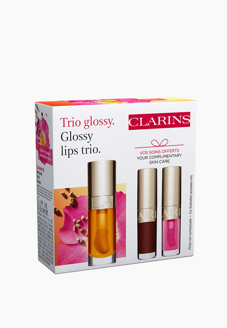 Набор для ухода за губами Clarins LIP COMFORT OIL Collection Set, масло ...