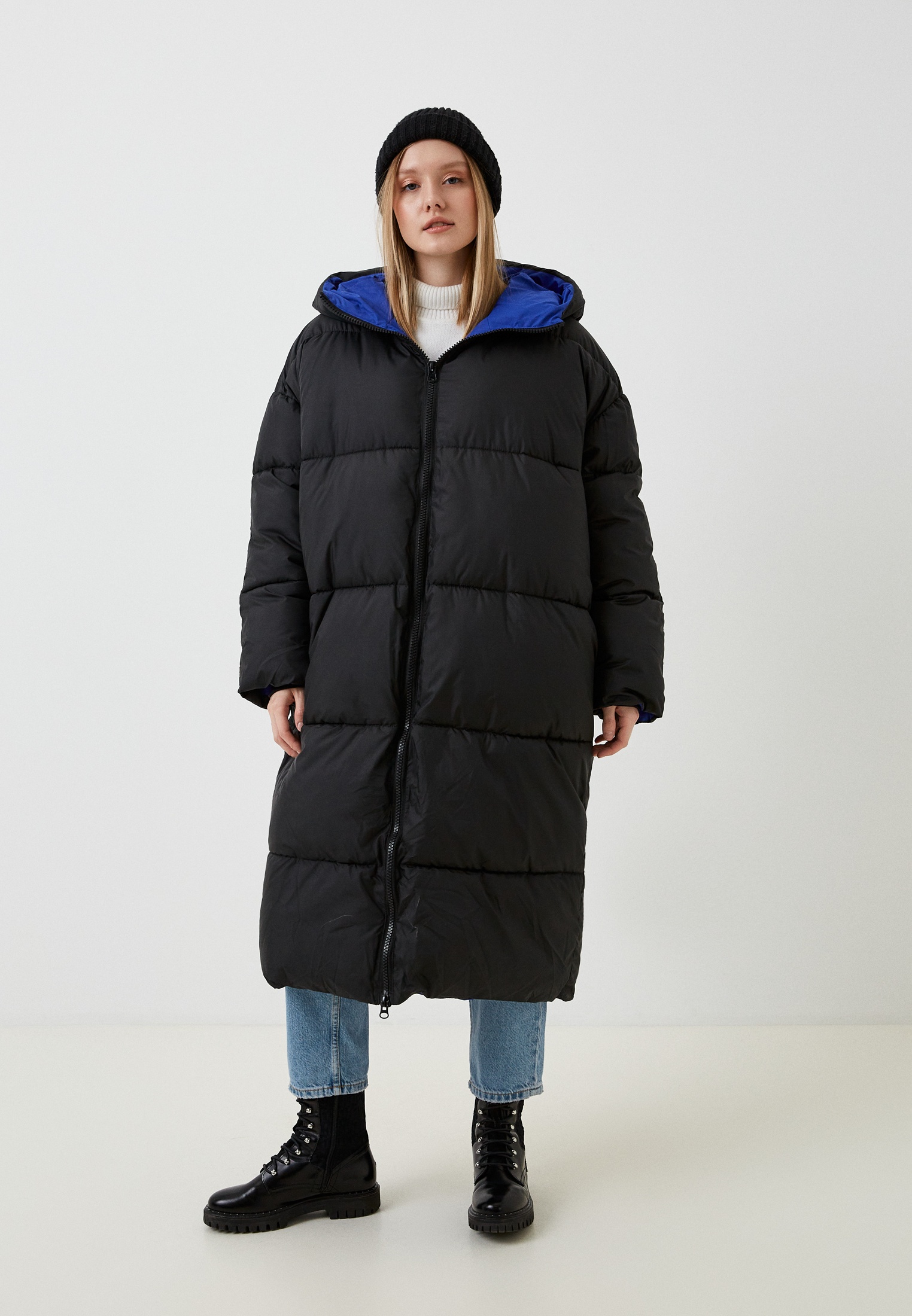Пуховик Moona Store, цвет: черный, RTLADB969101 — купить в интернет ...