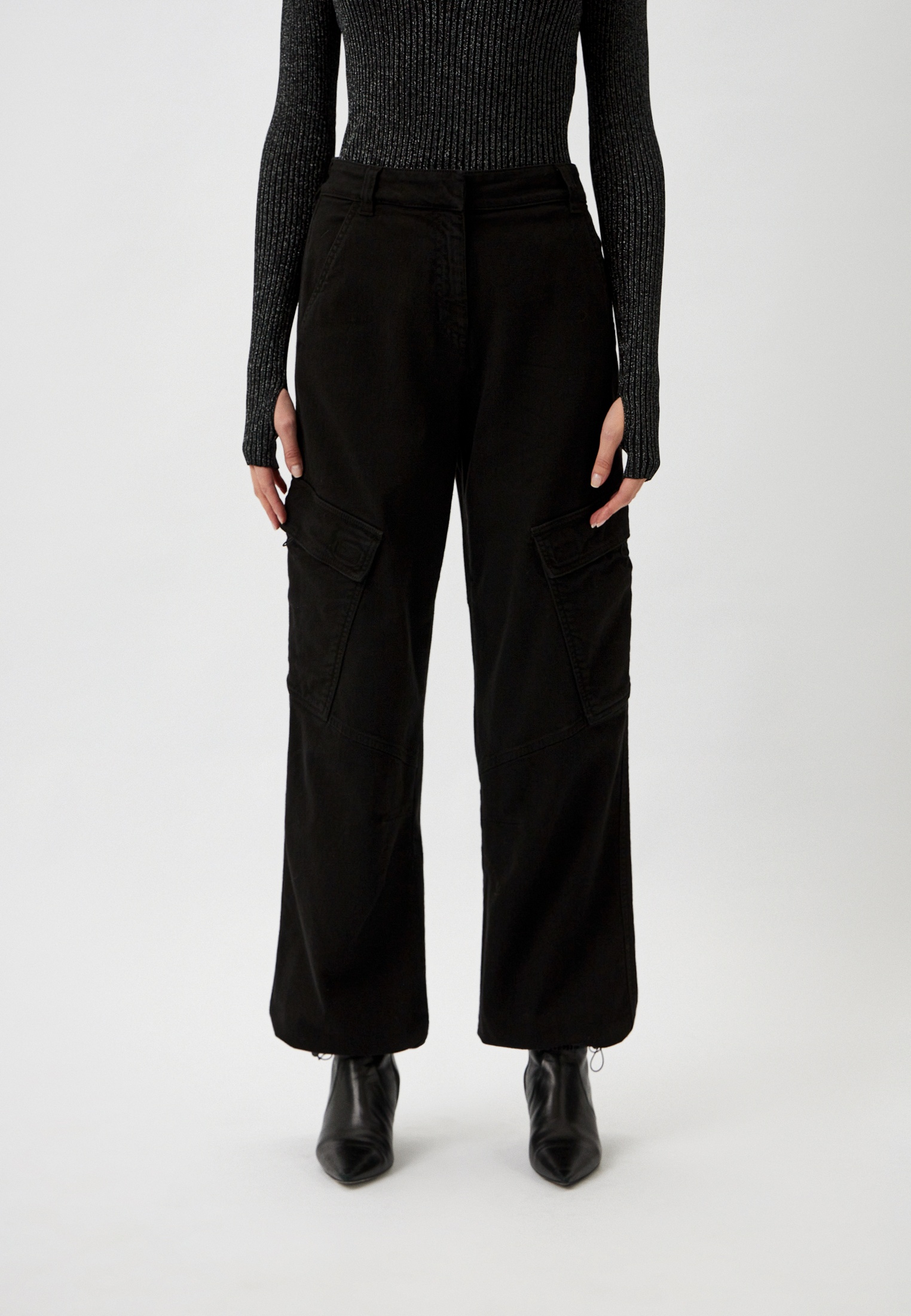 Джинсы Versace Jeans Couture, цвет: черный, RTLADB986501 — купить в ...