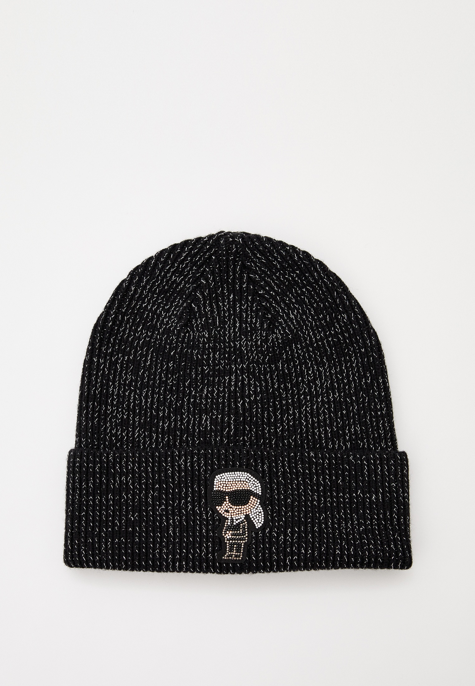 Шапка Karl Lagerfeld, цвет: черный, RTLADC097701 — купить в интернет ...