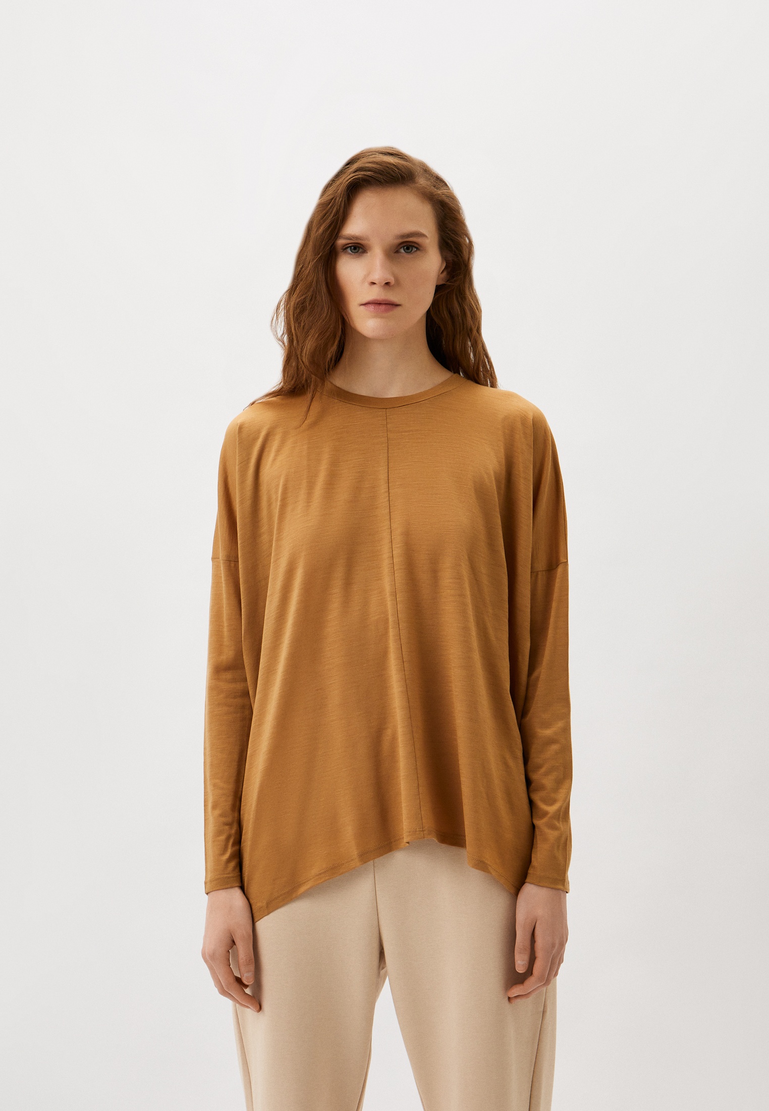 Лонгслив Max Mara Leisure PERE, цвет: коричневый, RTLADC244501 — купить ...