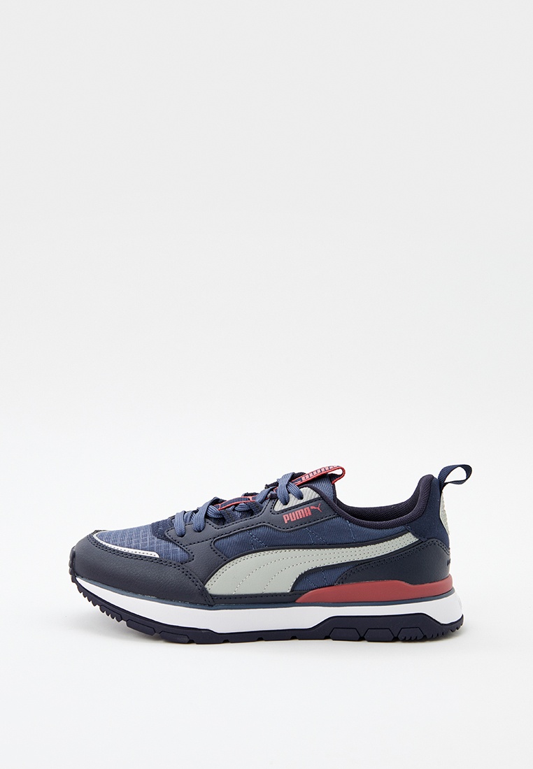 Кроссовки PUMA R78 Trek New Navy-Flat Light Gray-Inky B, цвет: синий ...
