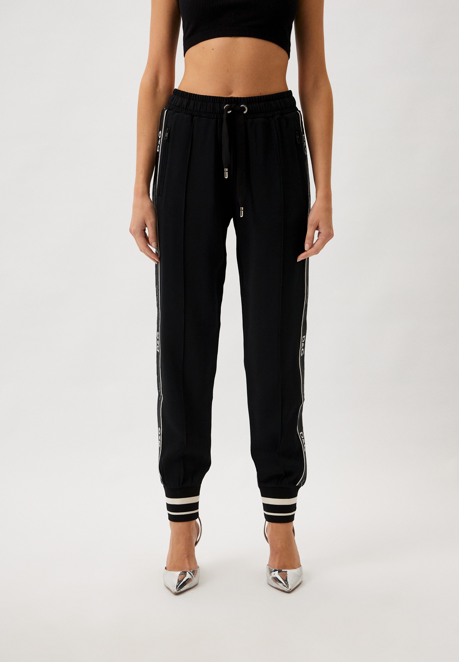 Брюки спортивные Dolce&Gabbana, цвет: черный, RTLADC524801 — купить в ...