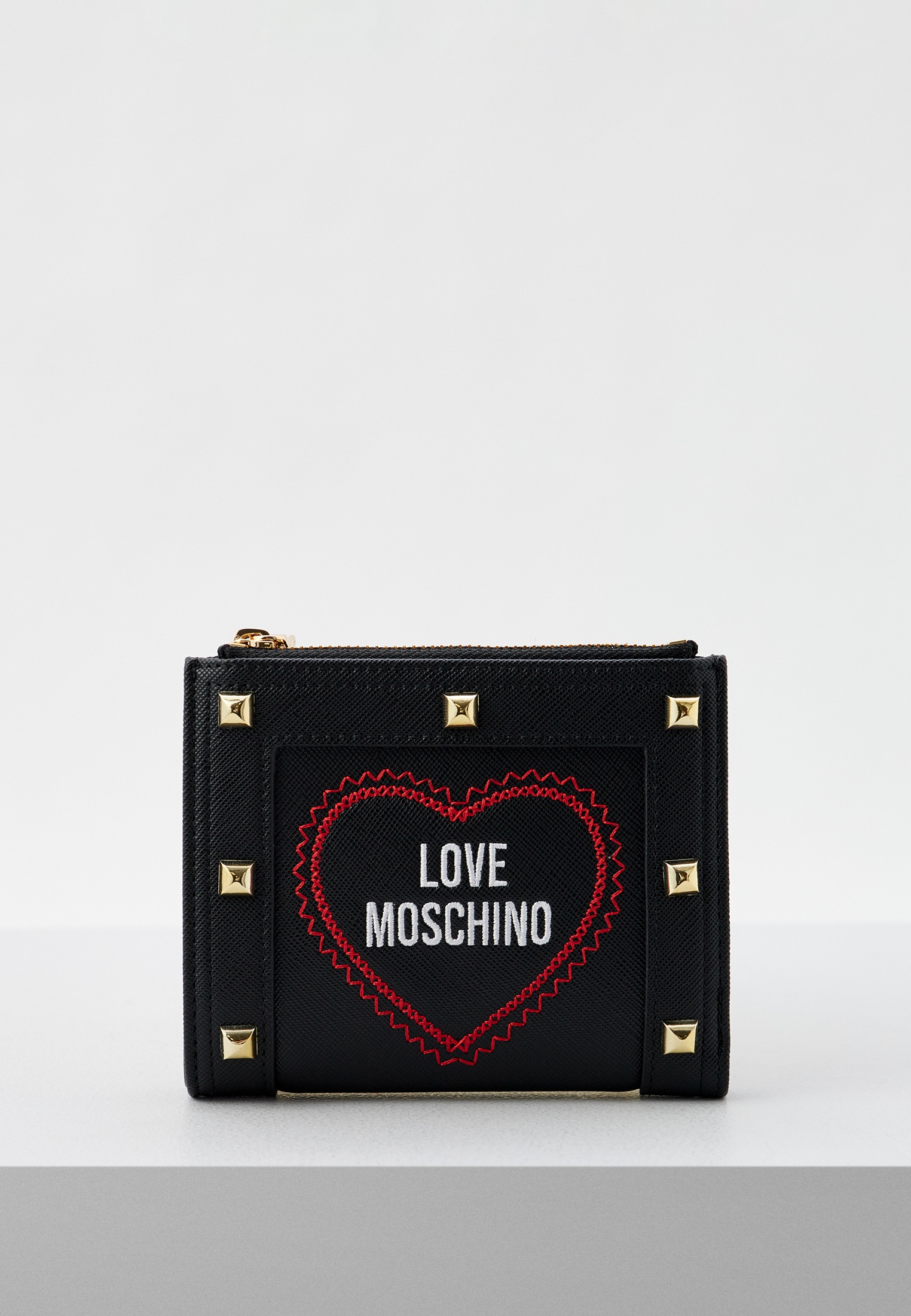 Кошелек Love Moschino, цвет: черный, RTLADC702901 — купить в интернет ...