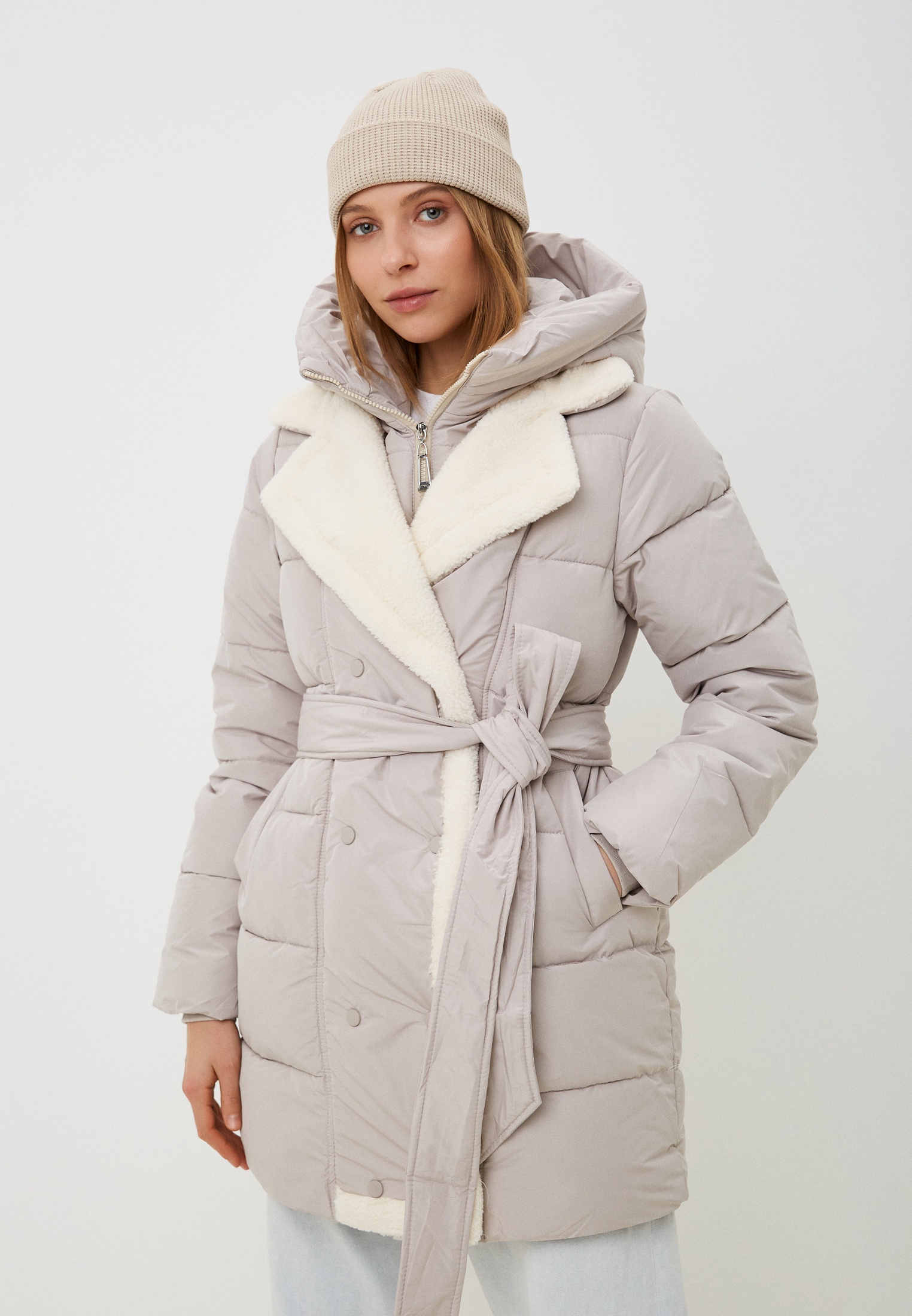 Куртка утепленная Fragarika, цвет: бежевый, RTLADC708501 — купить в ...