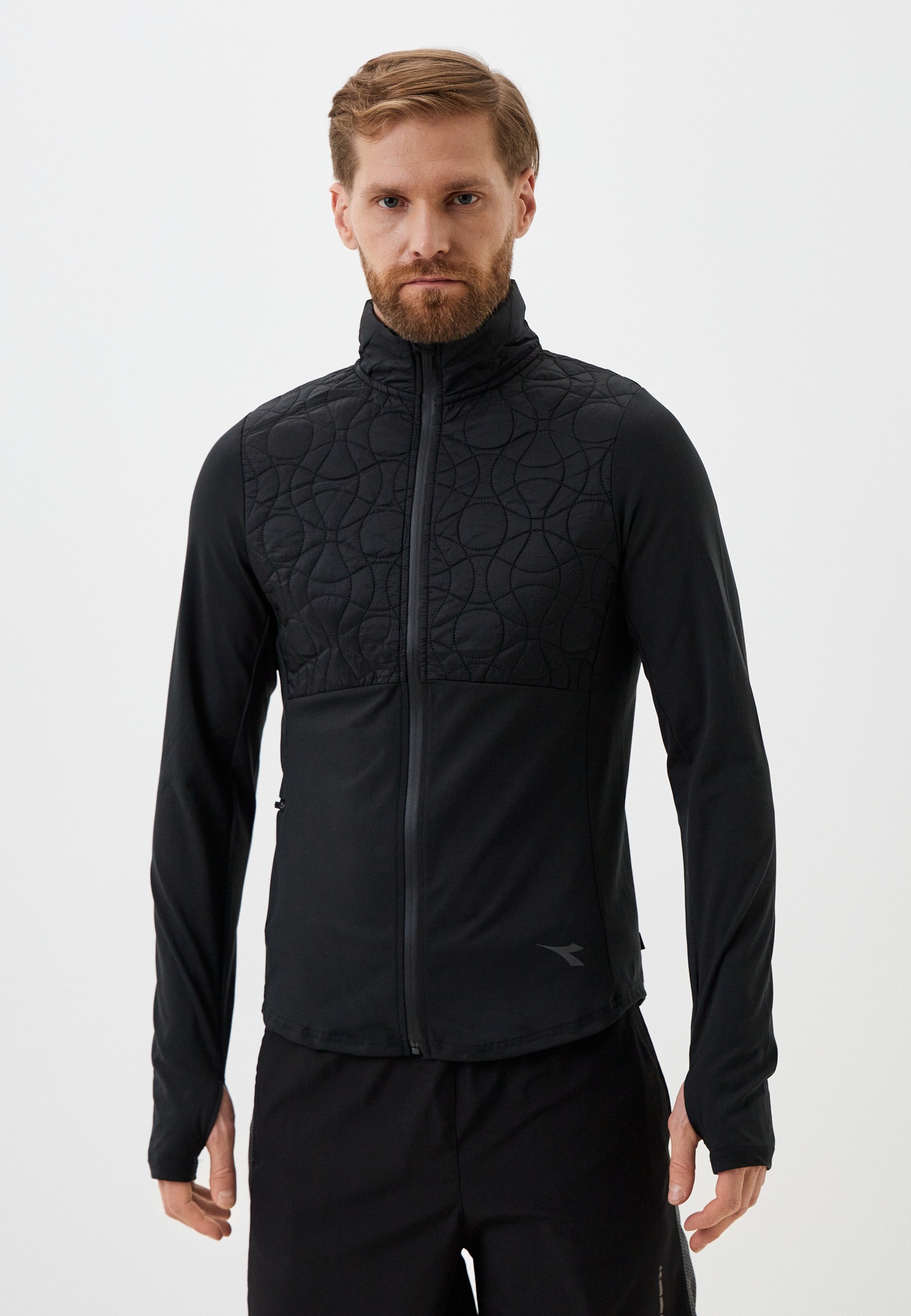 Куртка Diadora RUN JACKET WINTER PROTECTION, цвет: черный, RTLADC898201 ...