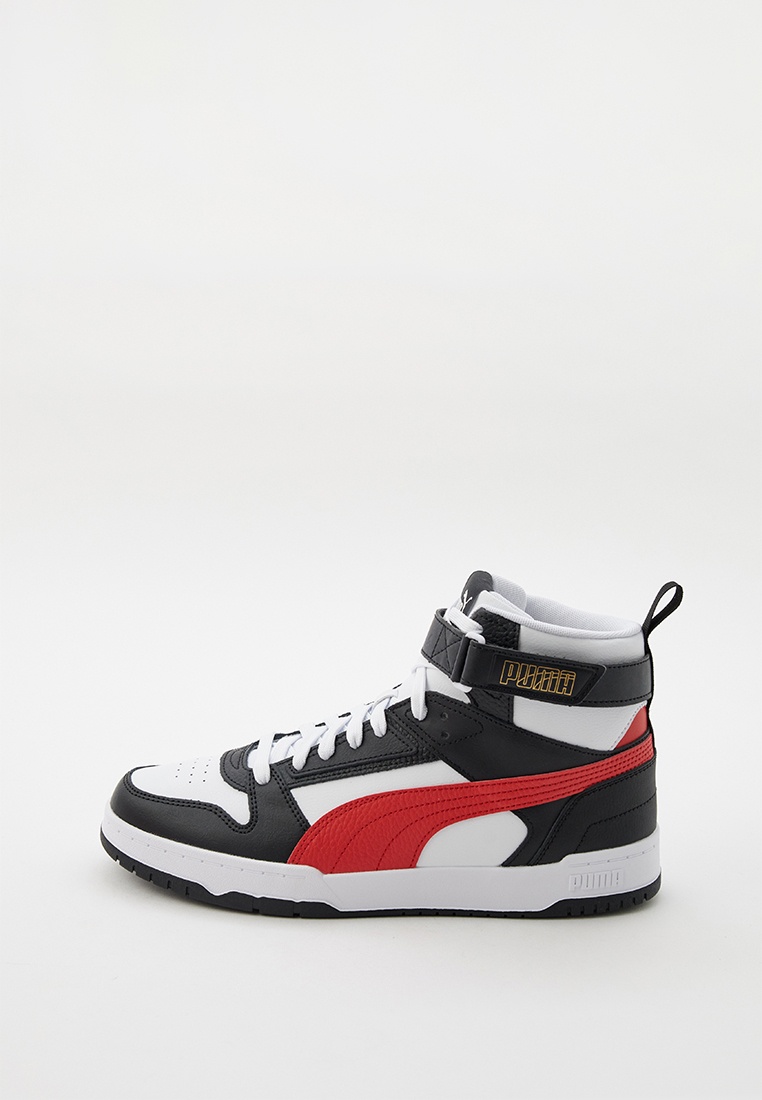 Кеды PUMA RBD Game Puma White-High Risk Red-Puma B, цвет: мультиколор ...
