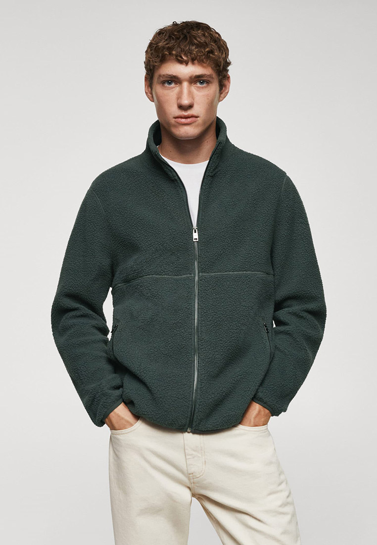 Олимпийка Mango Man SNOWZ, цвет: зеленый, RTLADD016501 — купить в ...