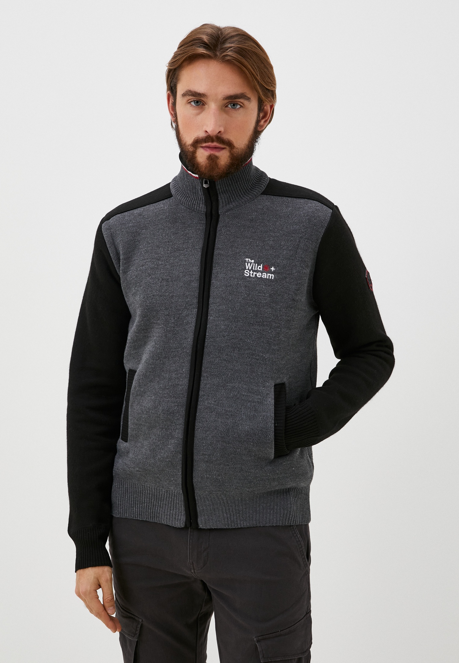 Олимпийка The Wild Stream, цвет: серый, RTLADD115601 — купить в ...