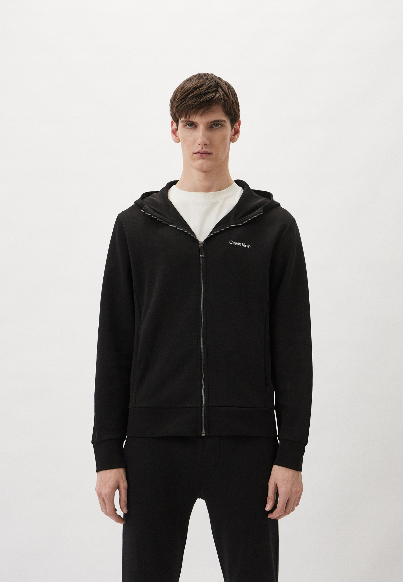 Толстовка Calvin Klein, цвет: черный, RTLADD598801 — купить в интернет ...