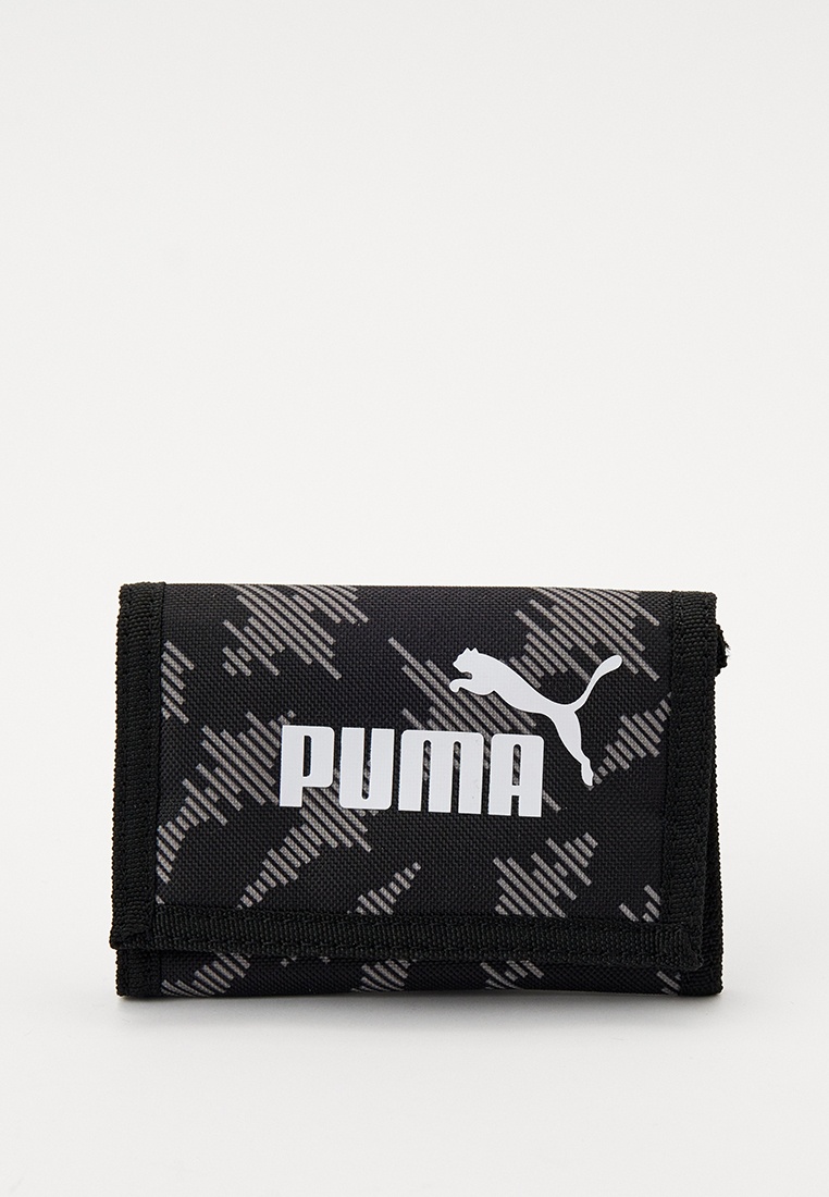 Кошелек PUMA PUMA Phase AOP Wallet PUMA Black-Letter, цвет: черный ...