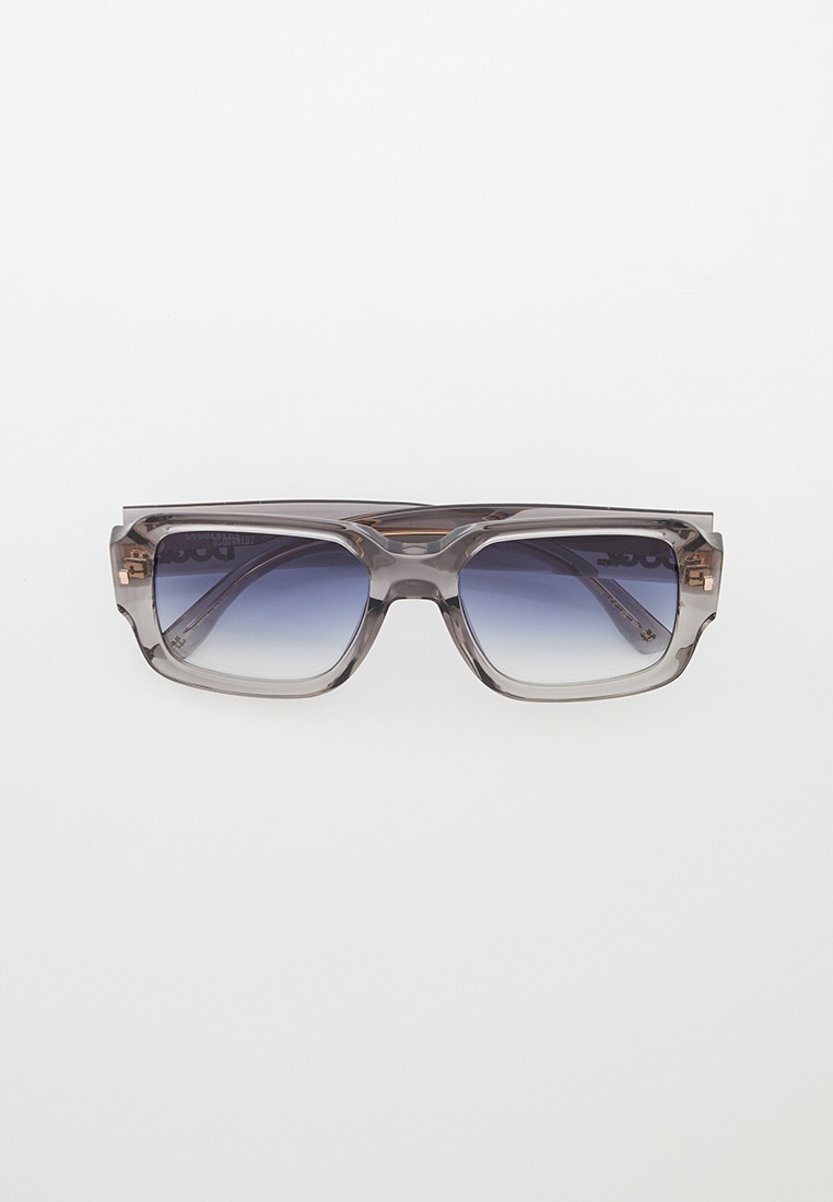 Очки солнцезащитные Dsquared2 D2 0106/S KB7, цвет: серый, RTLADE020901 ...