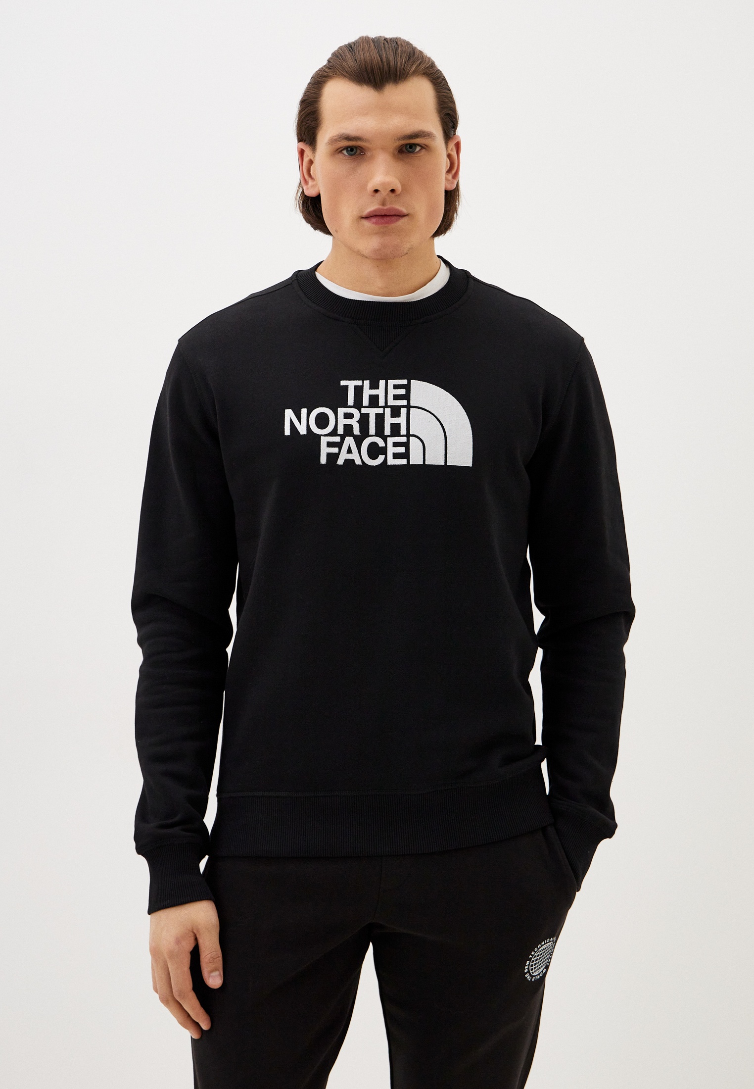 Свитшот The North Face M DREW PEAK CREW, цвет: черный, RTLADE116001 ...